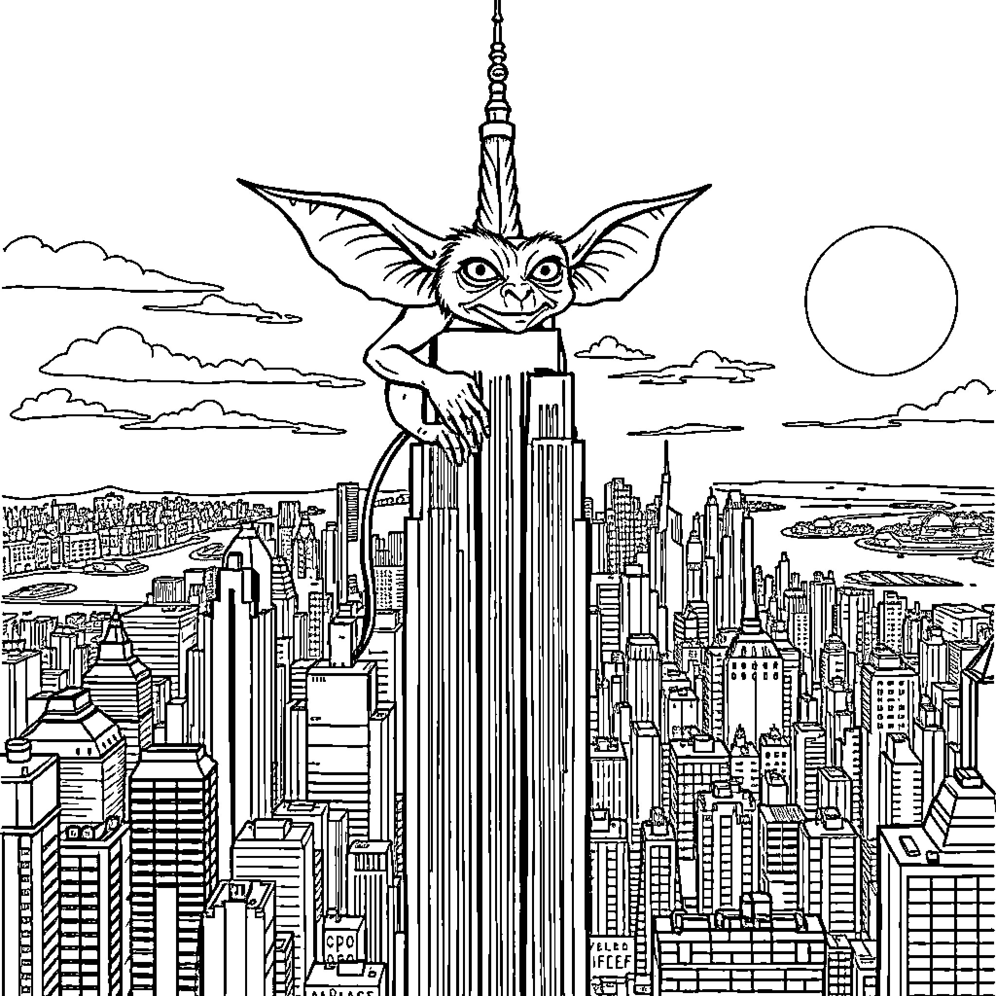 Best Gremlin Coloring Pages (Free Printable PDF)