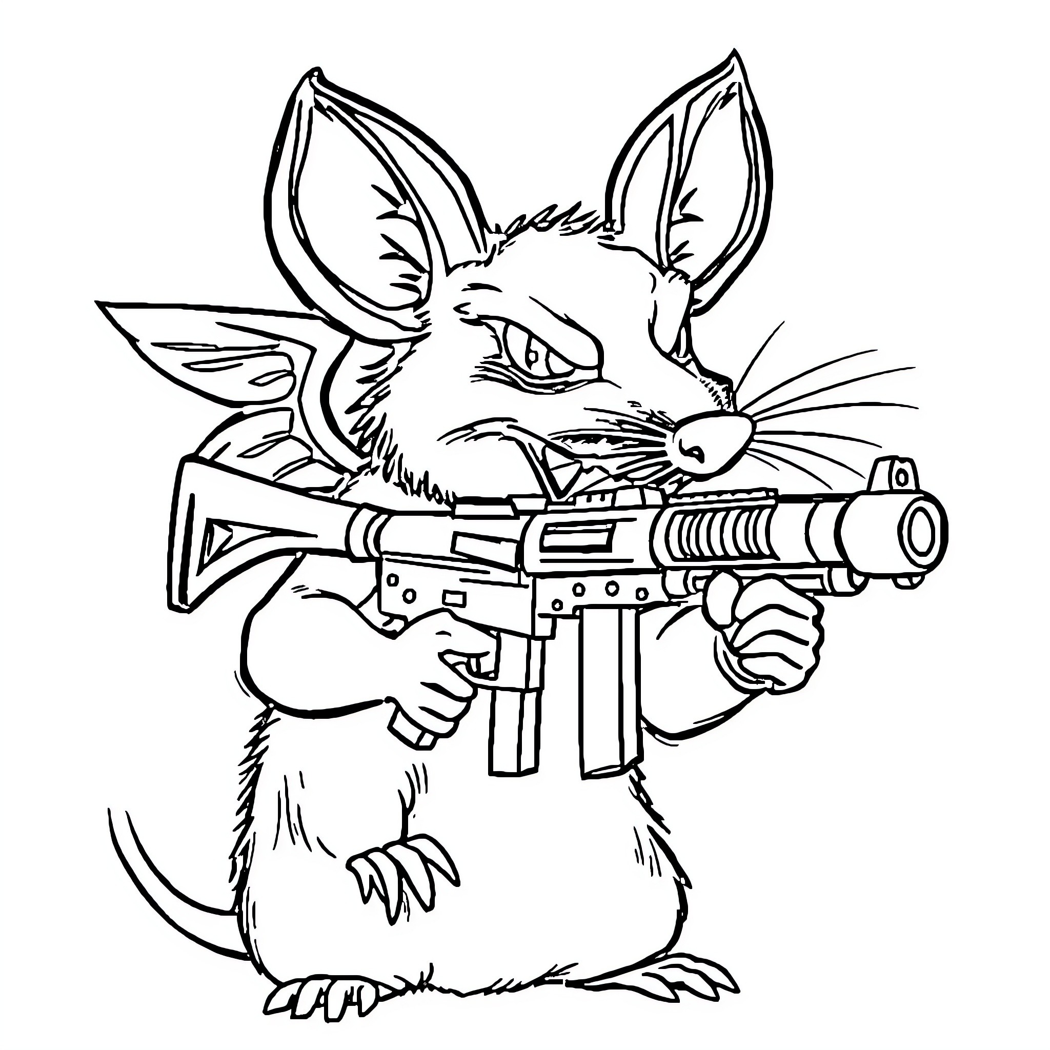 Best Rat Coloring Pages (Free Printable PDF)