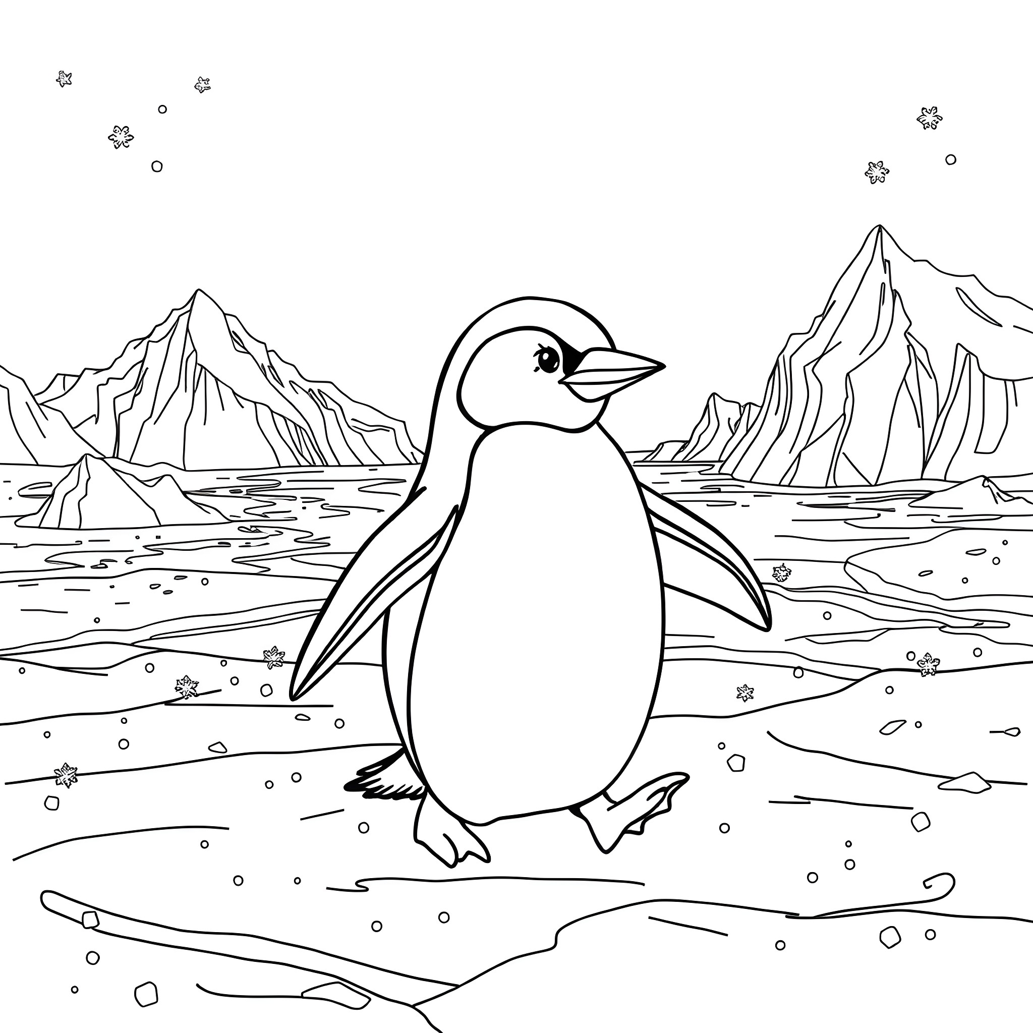 Best Penguin Coloring Pages (Free Printable PDF)