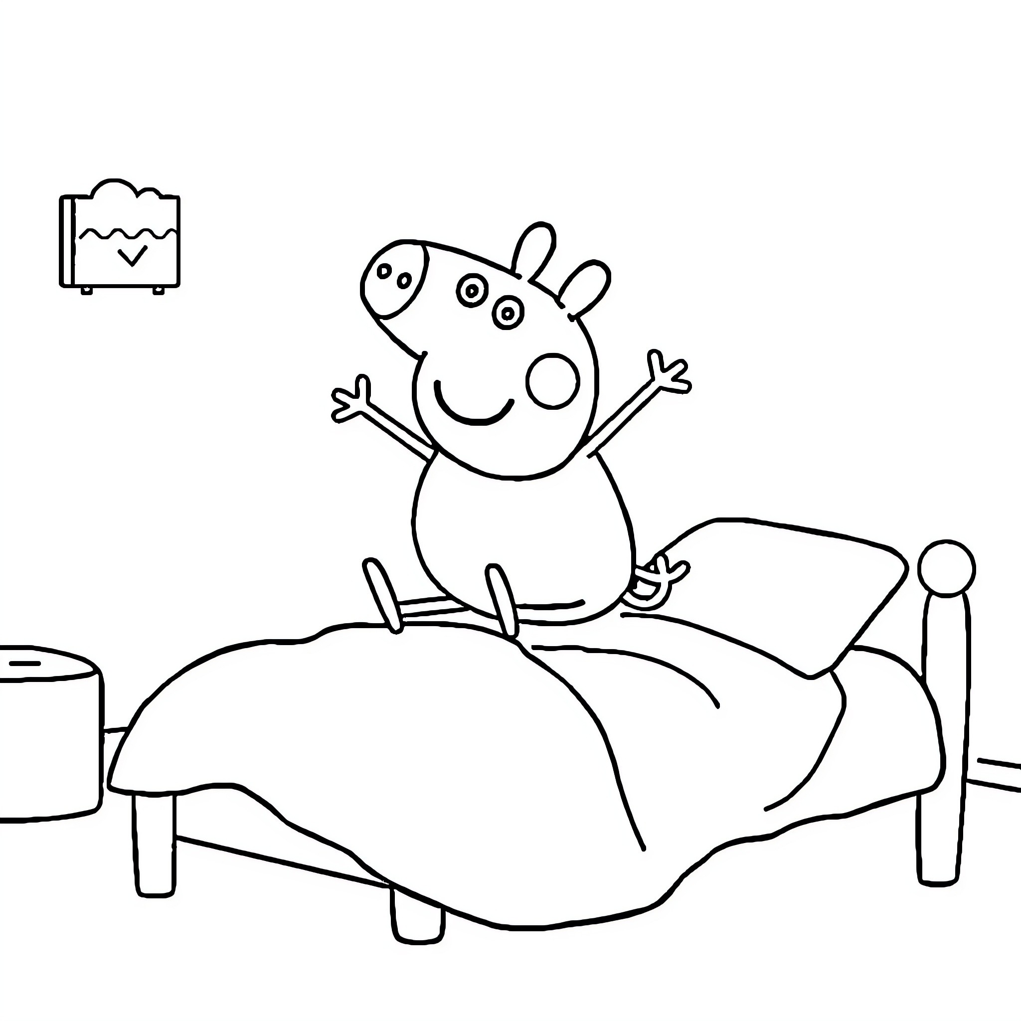 Best Peppa Pig Coloring Pages (Free Printable PDF)