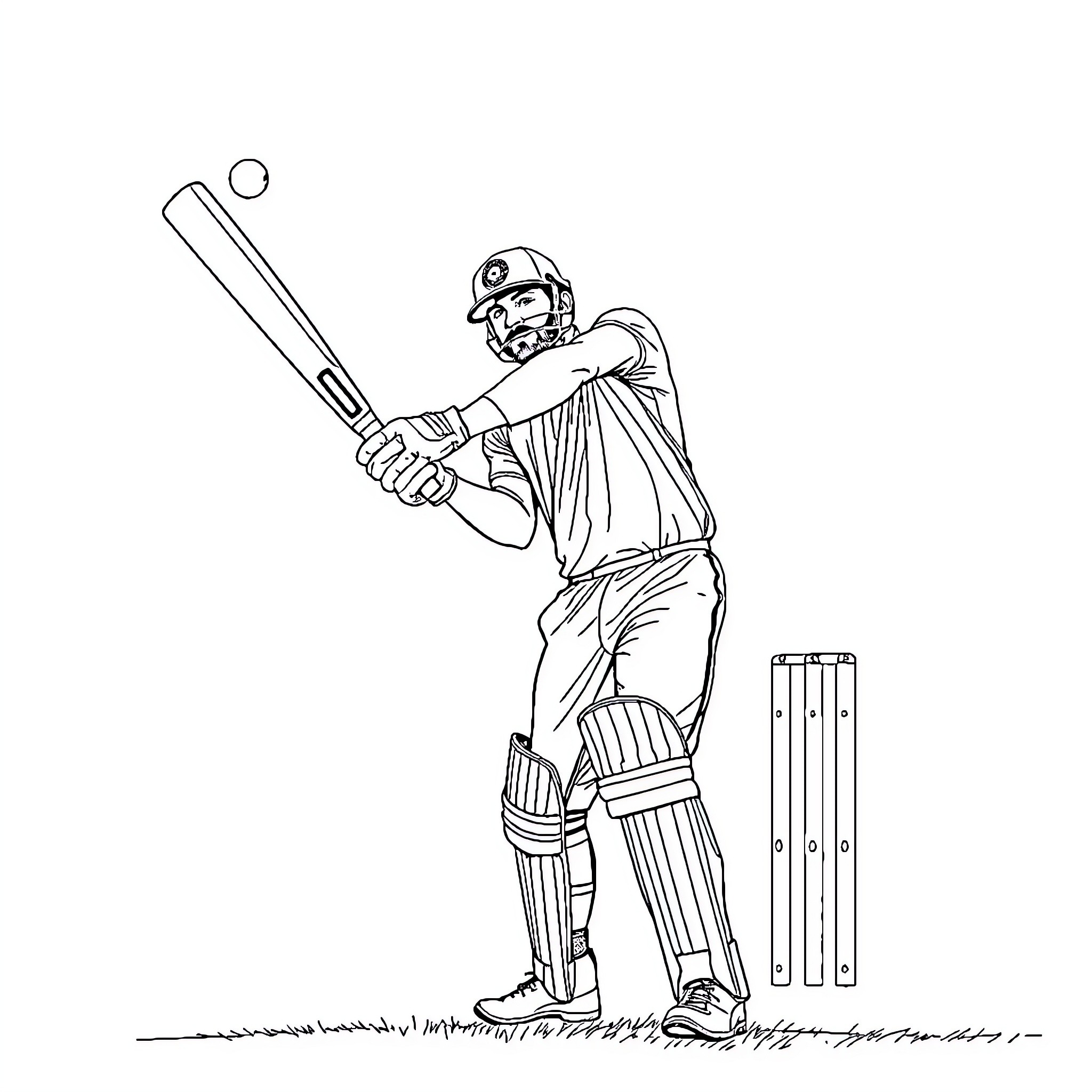 Best Ms Dhoni Coloring Pages (Free Printable PDF)