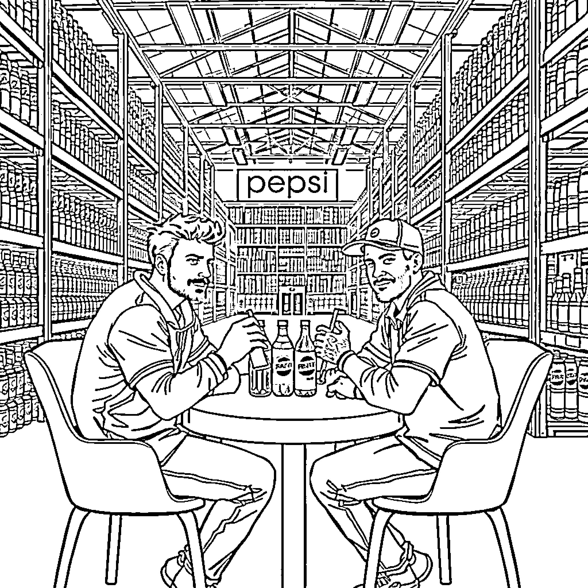 Best Pepsi Coloring Pages (Free Printable PDF)