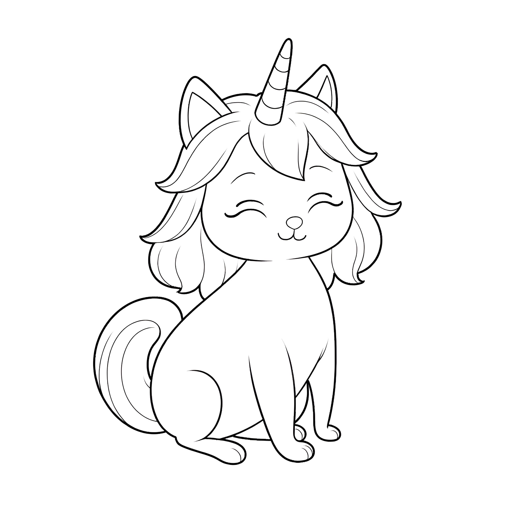 2 Best Unicat Coloring Pages (Free Printable PDFs)