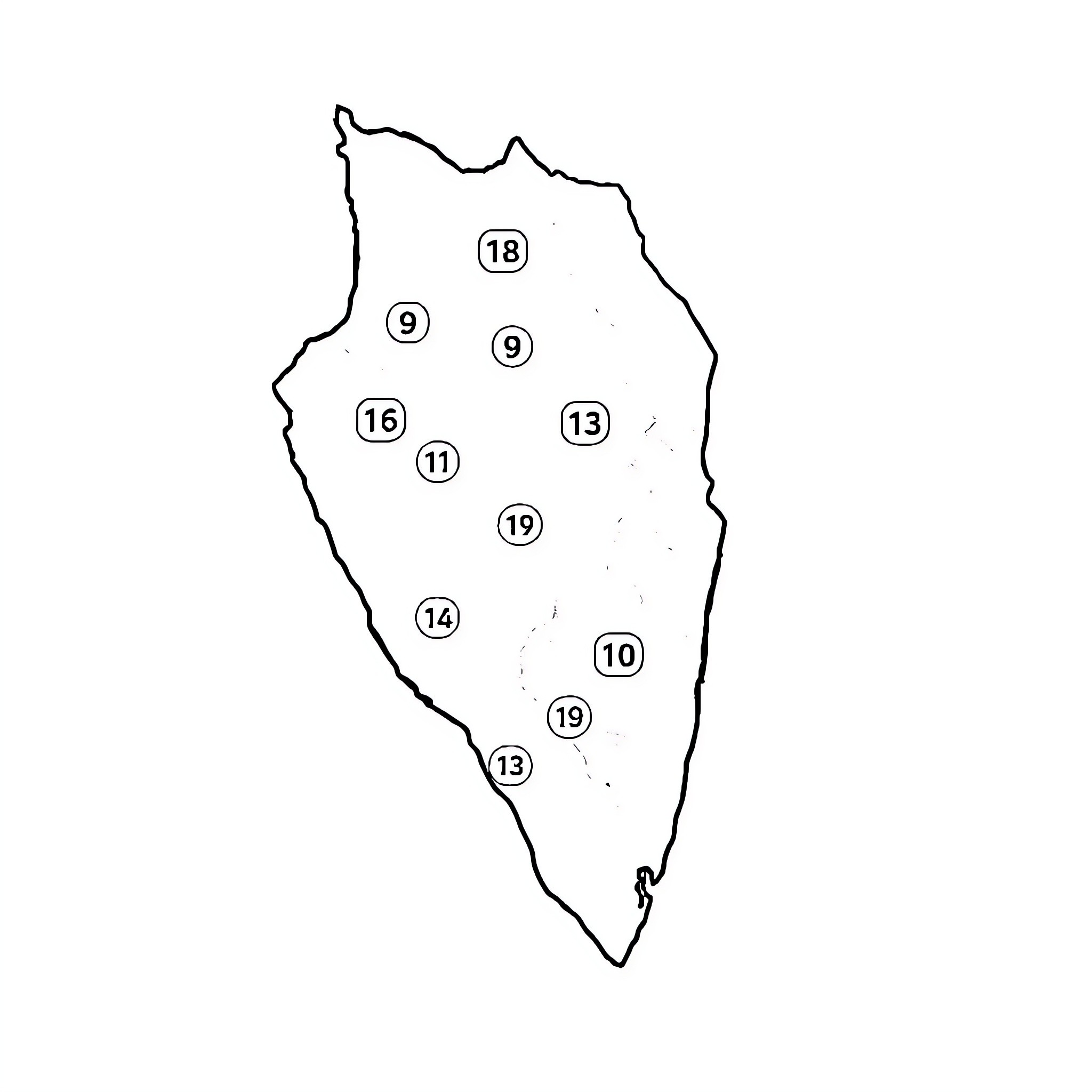 Best Map Coloring Pages (Free Printable PDF)