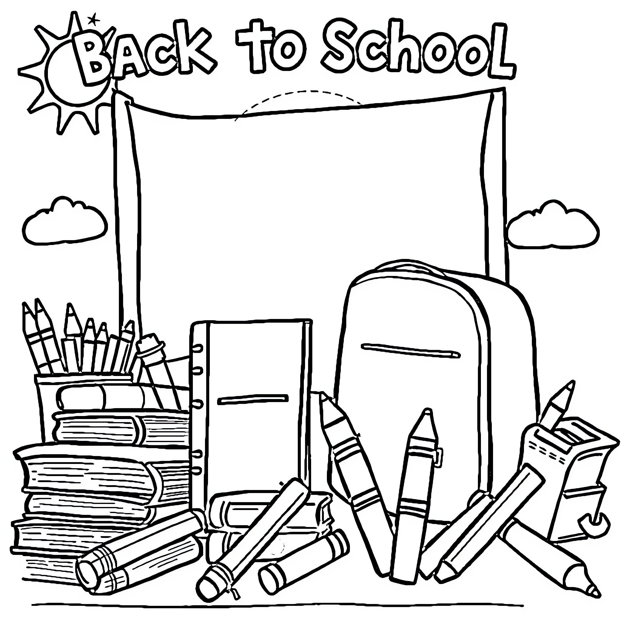 167 Best School Coloring Pages (Free Printable PDFs)