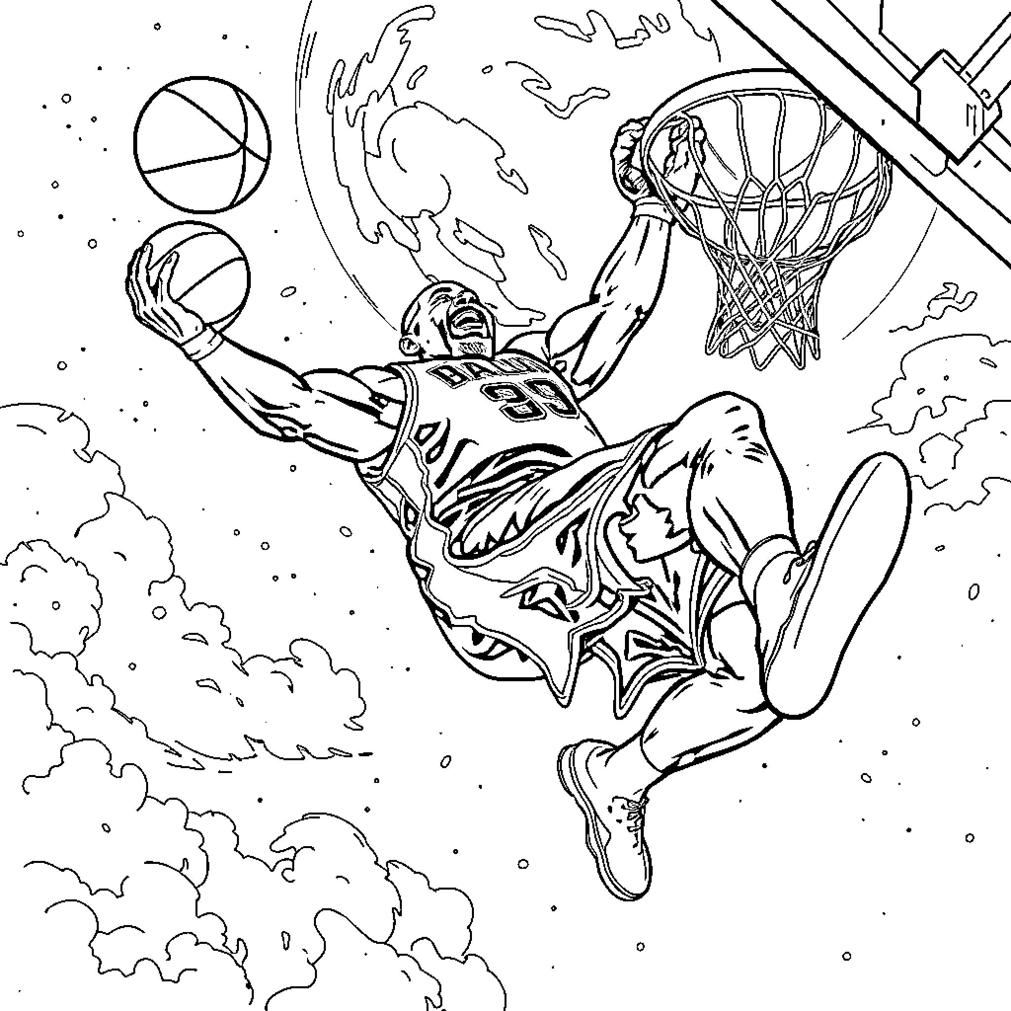 Best Shaq Coloring Pages (Free Printable PDF)