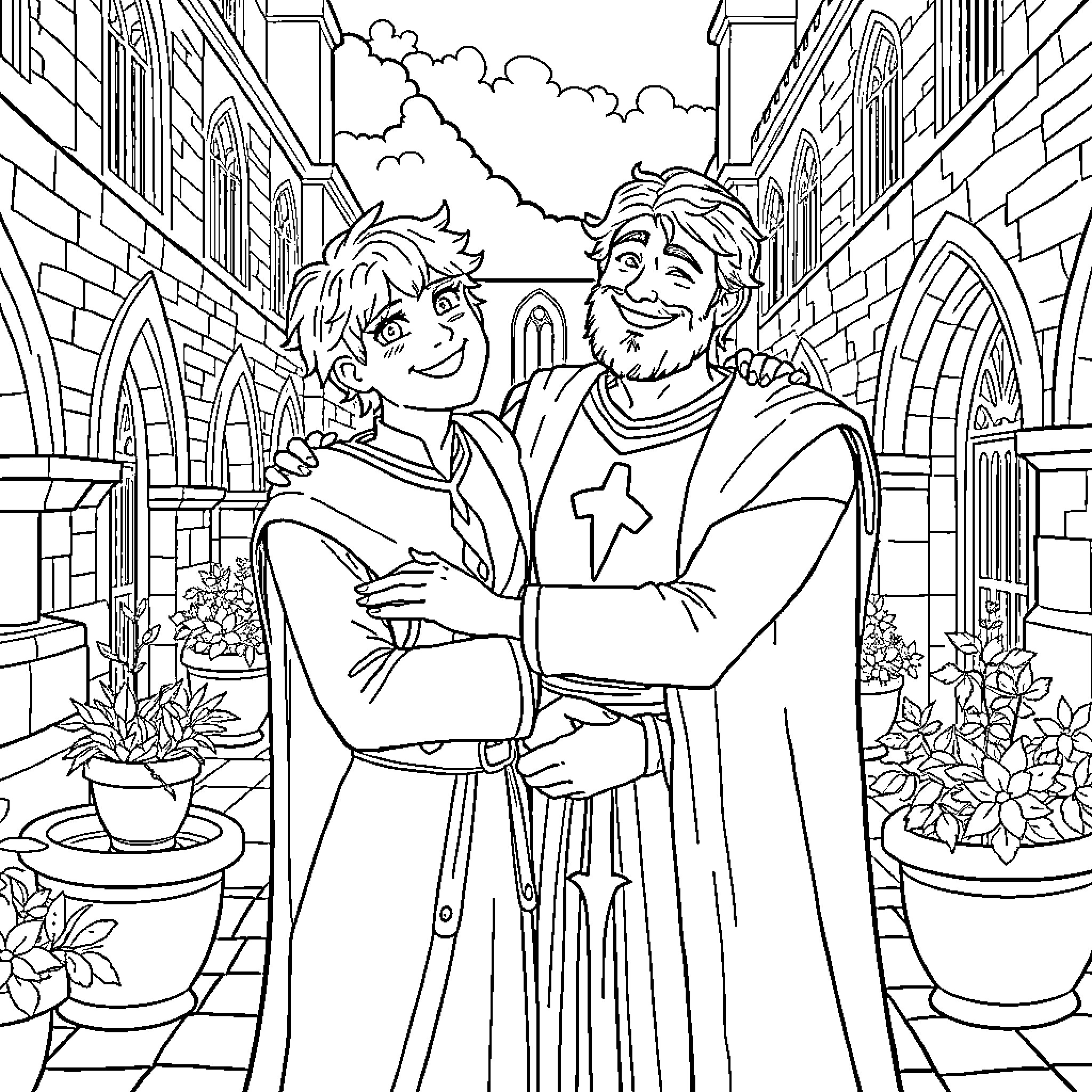 Best Merlin Coloring Pages (Free Printable PDF)