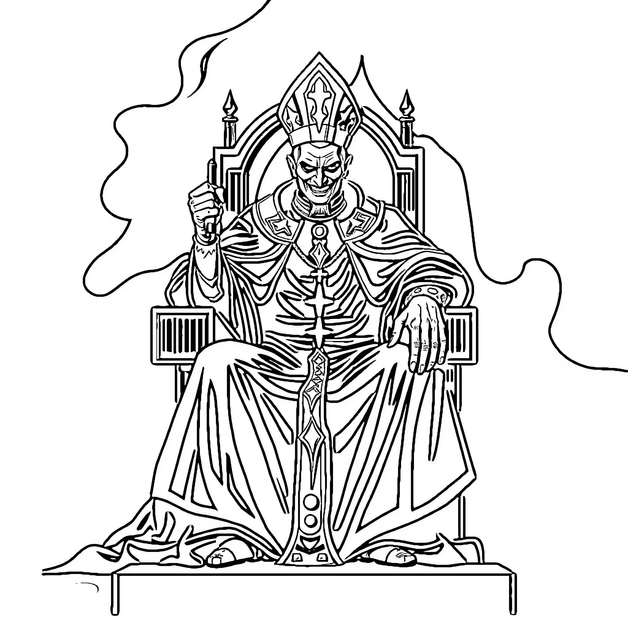Best Pope Coloring Pages (Free Printable PDF)