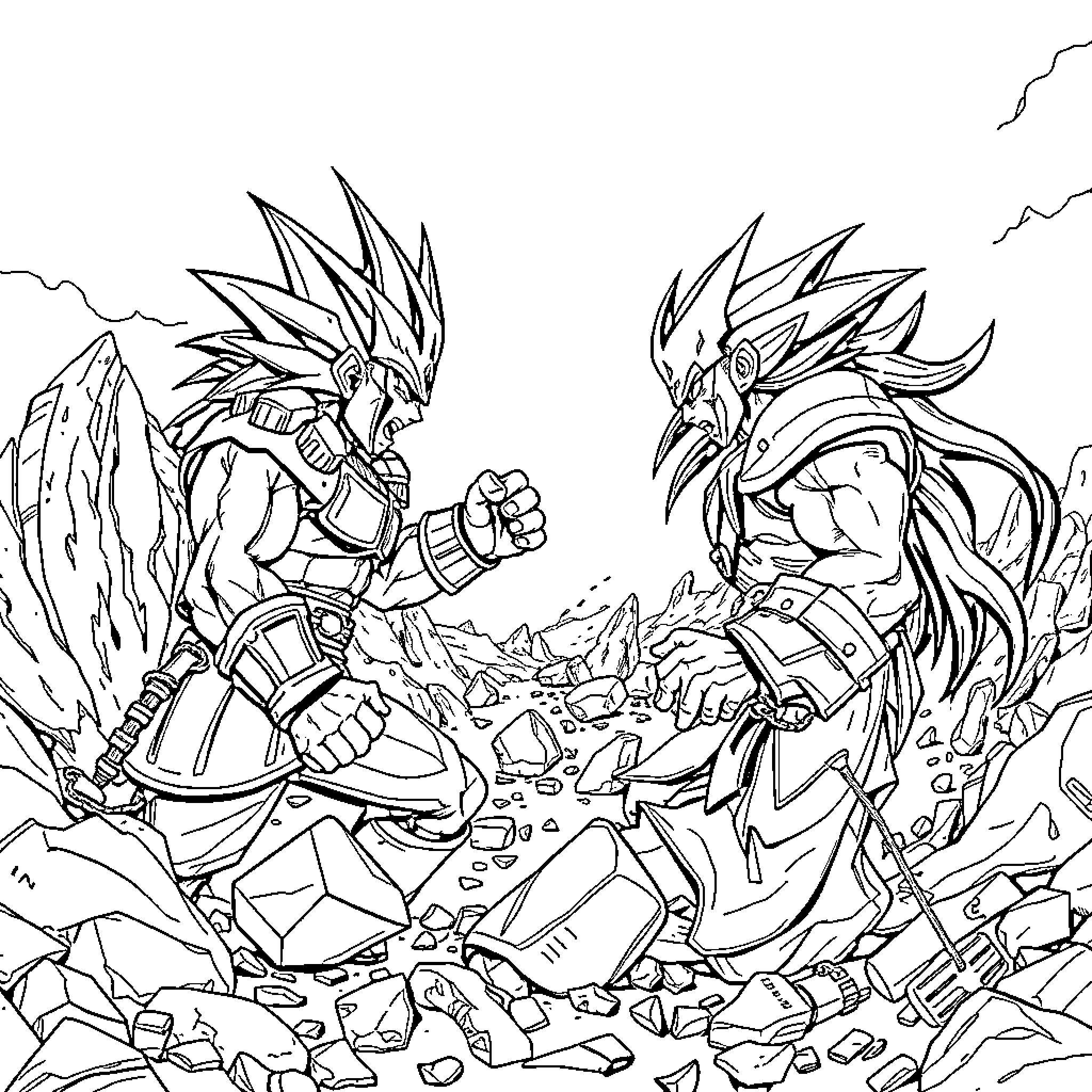 Best Bardock Coloring Pages (Free Printable PDF)