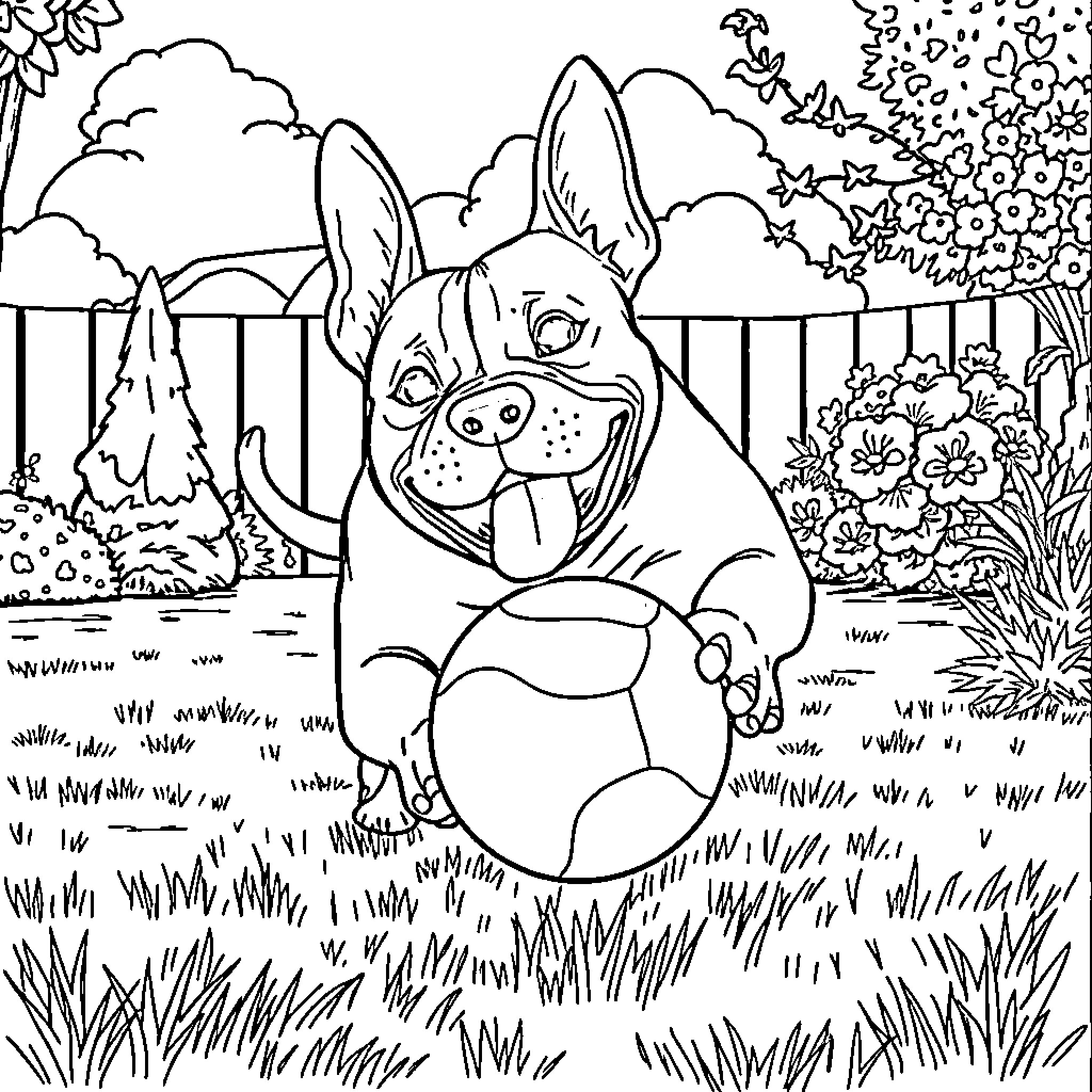Best American Bully Coloring Pages (Free Printable PDF)