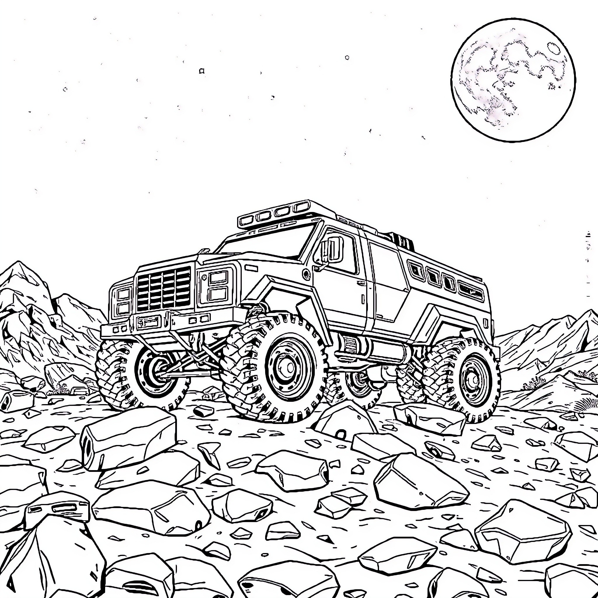 Best Cybertruck Coloring Pages (Free Printable PDF)