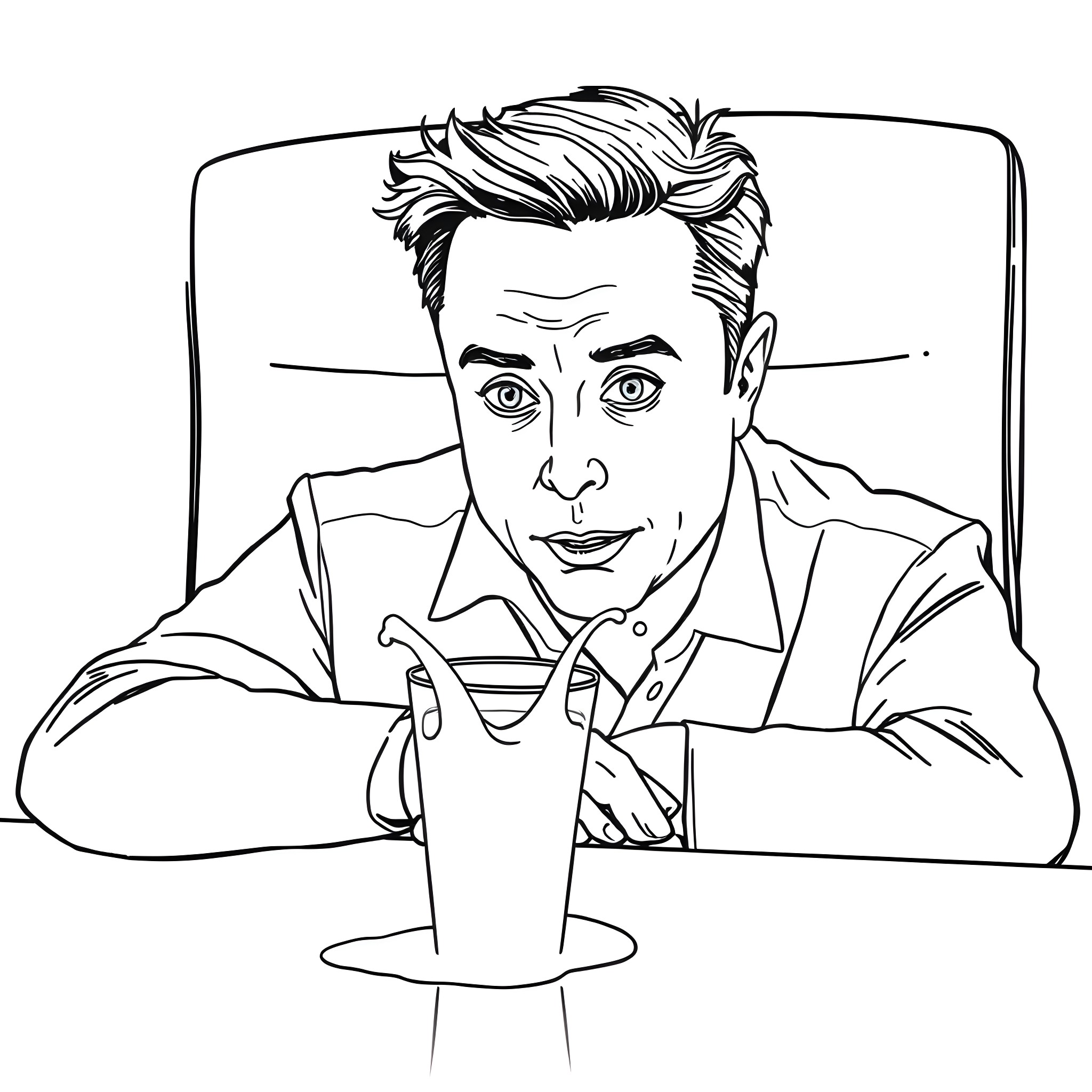 Best Elon Musk Coloring Pages (Free Printable PDF)