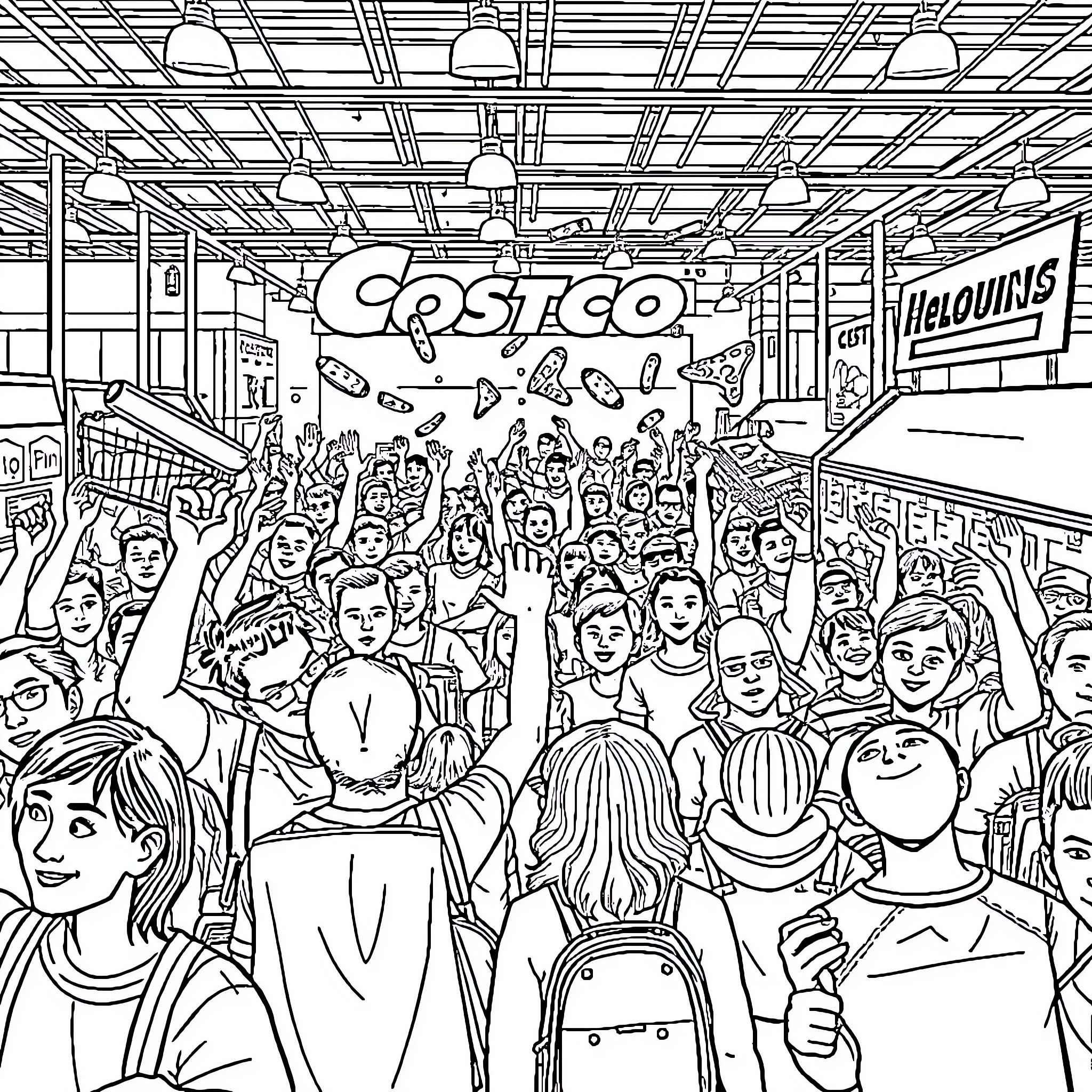 Best Costco Coloring Pages (Free Printable PDF)