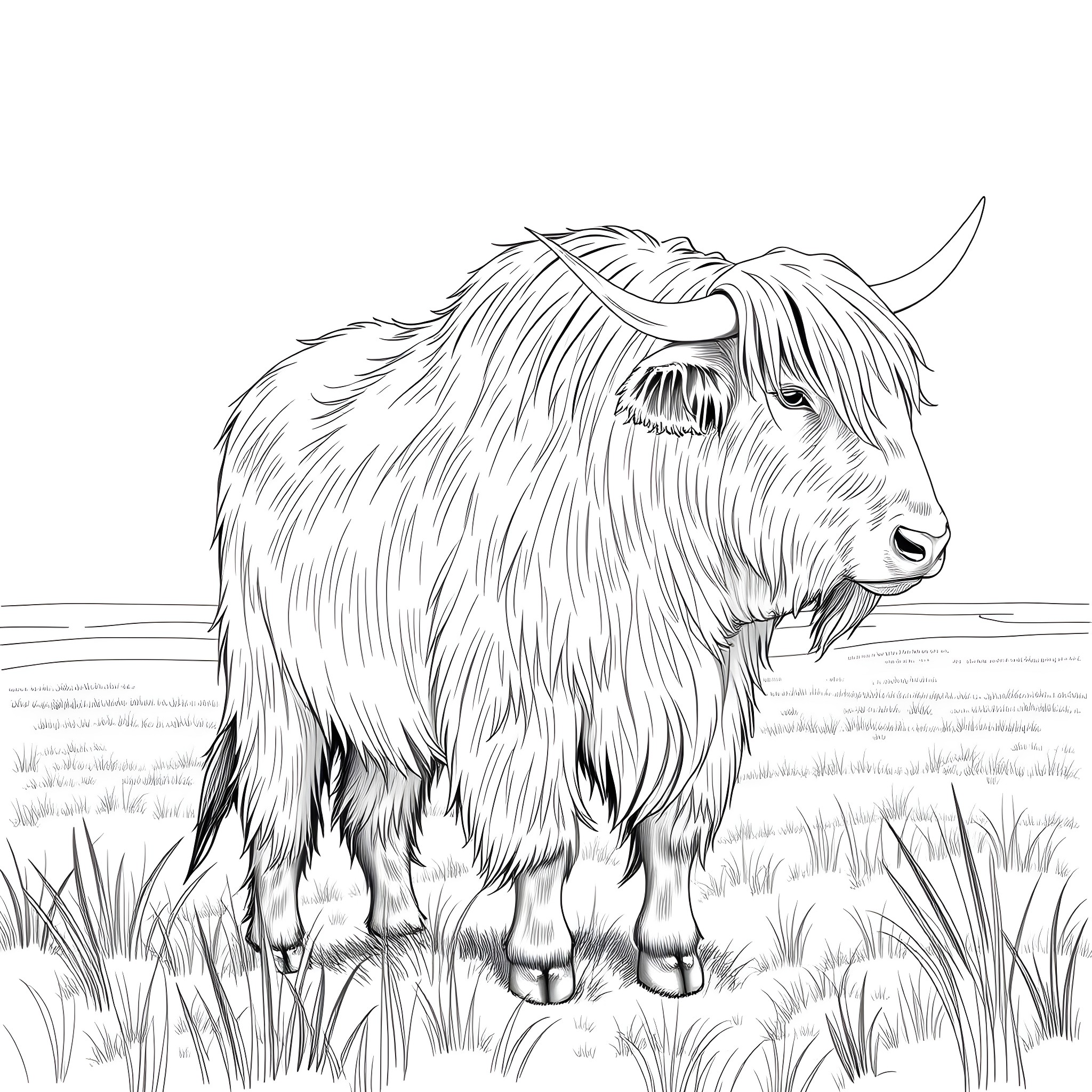 Best Yak Coloring Pages (Free Printable PDF)