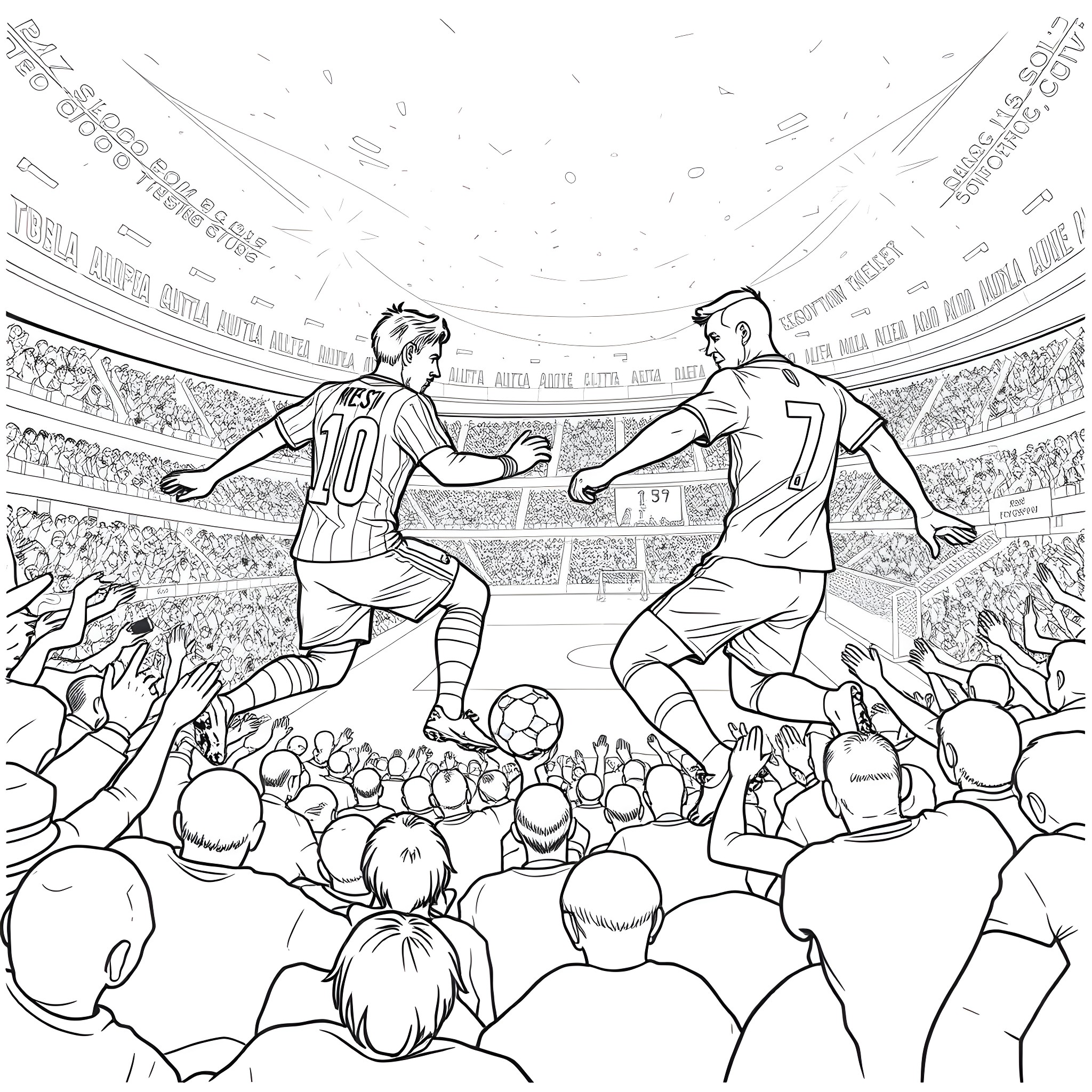 127 Best Messi Coloring Pages (Free Printable PDFs)