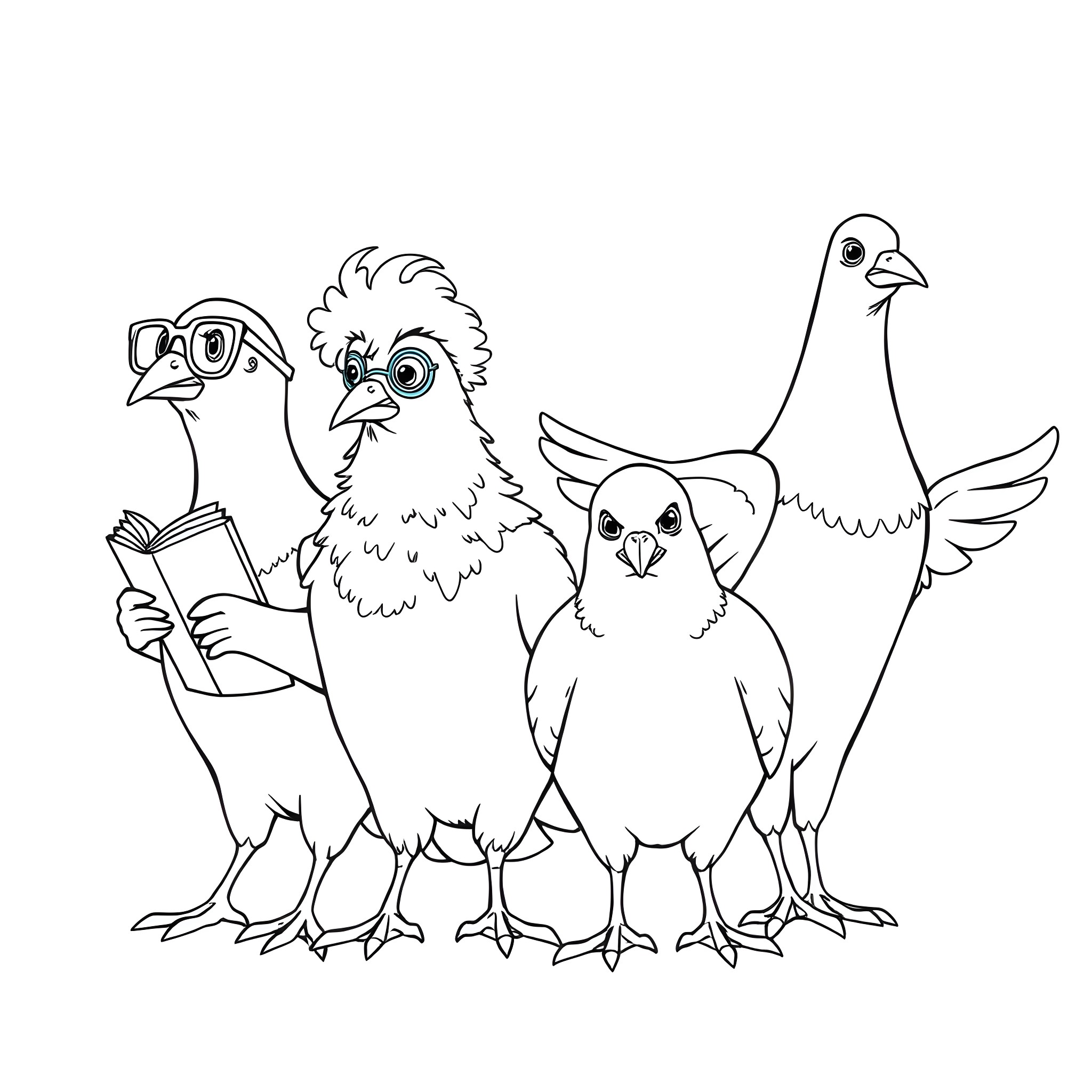 30 Best Pigeon Coloring Pages (Free Printable PDFs)