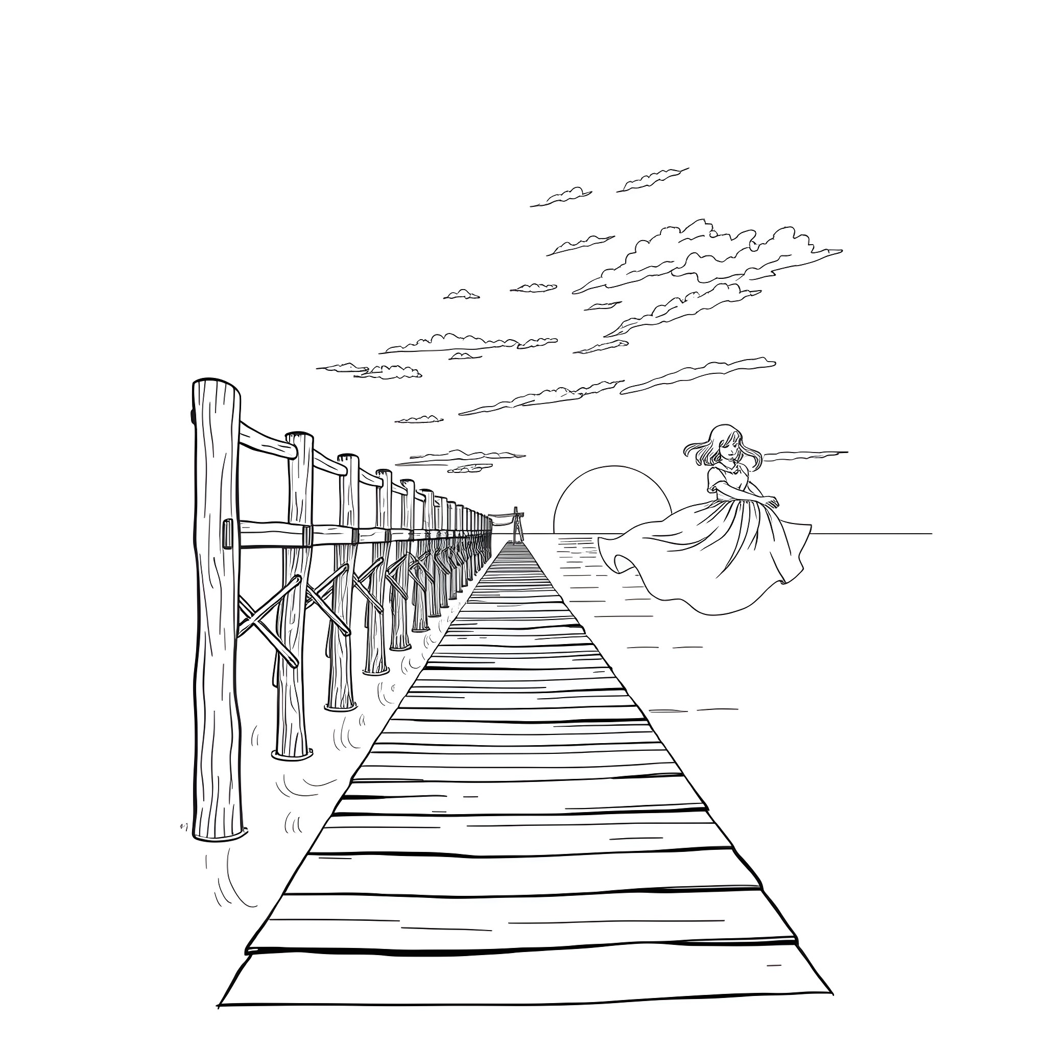 213 Best Girl Coloring Pages (Free Printable PDFs)
