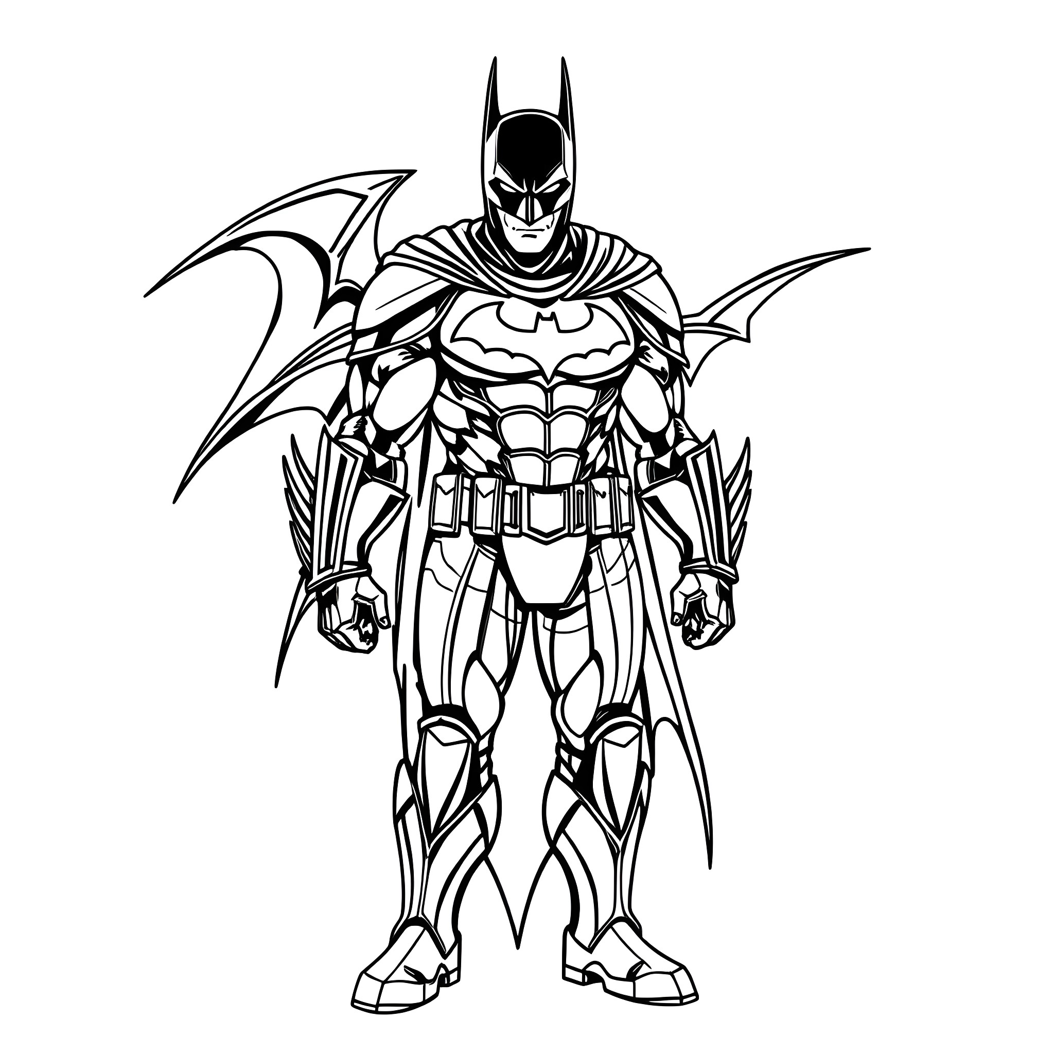 158 Best Batman Coloring Pages (Free Printable PDFs)