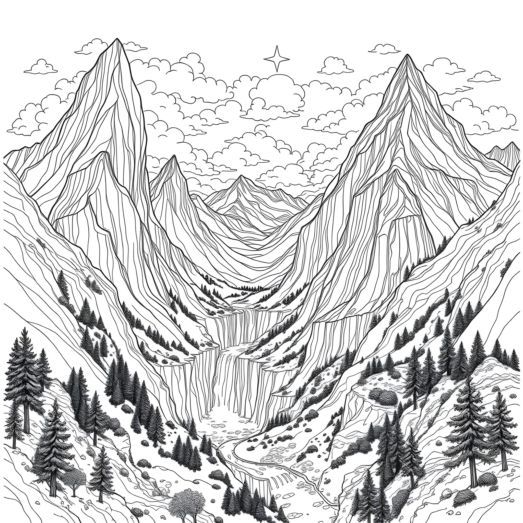 9 Best Line Coloring Pages (Free Printable PDFs)