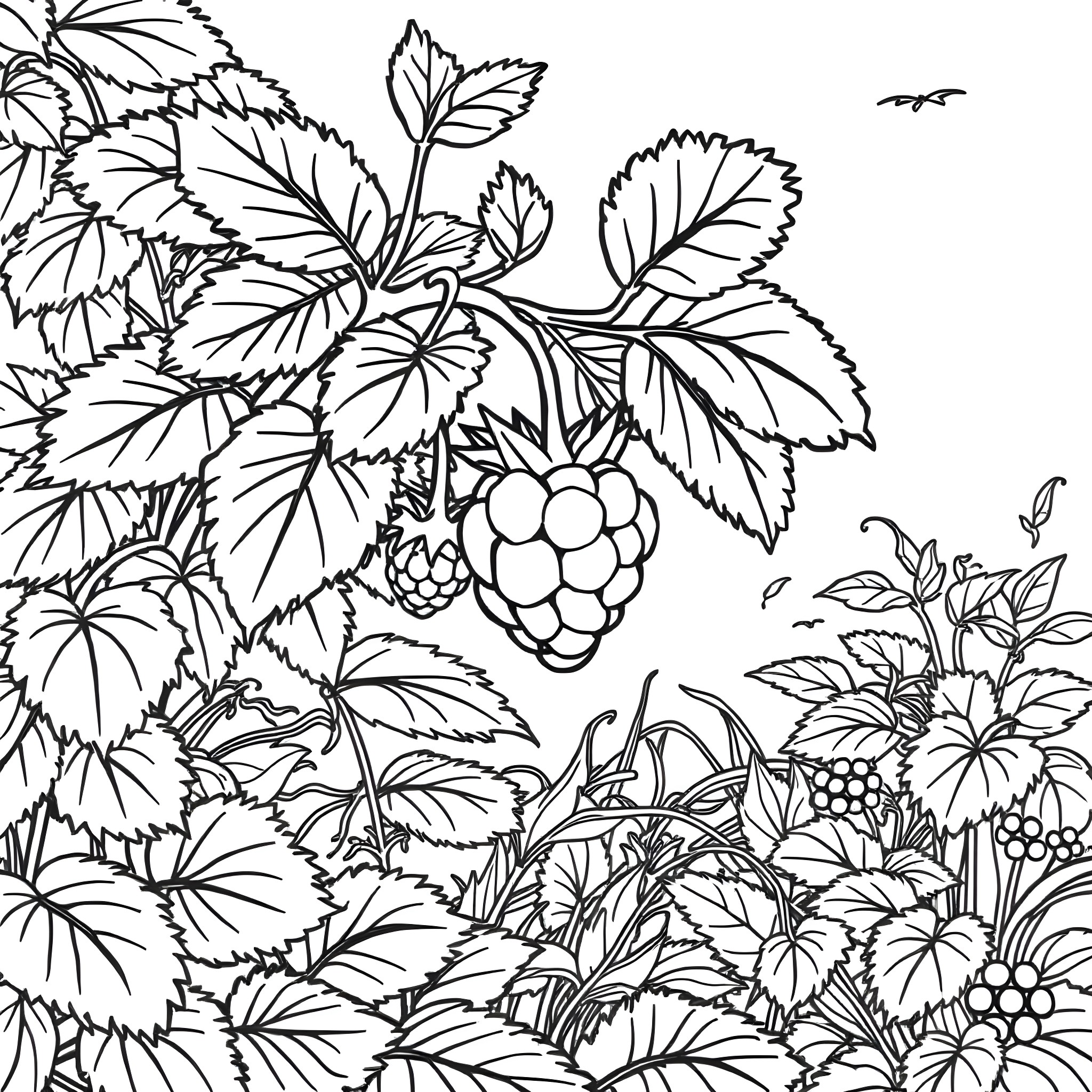 3 Best Raspberry Coloring Pages (Free Printable PDFs)