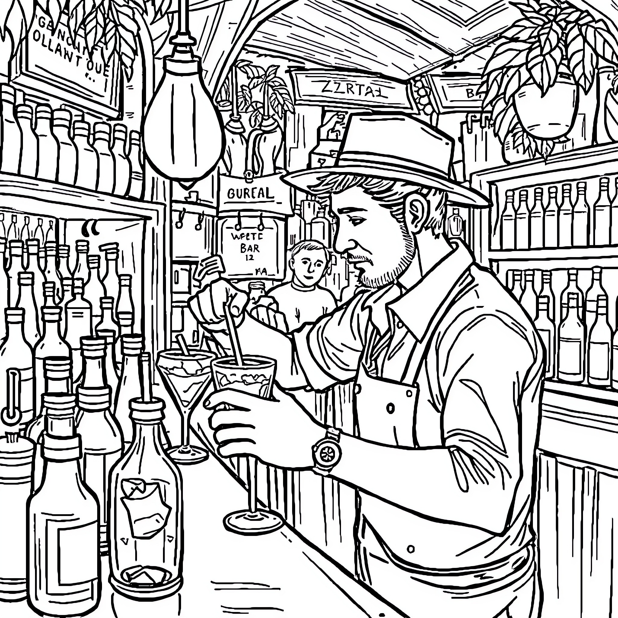Best Barman Coloring Pages (Free Printable PDF)