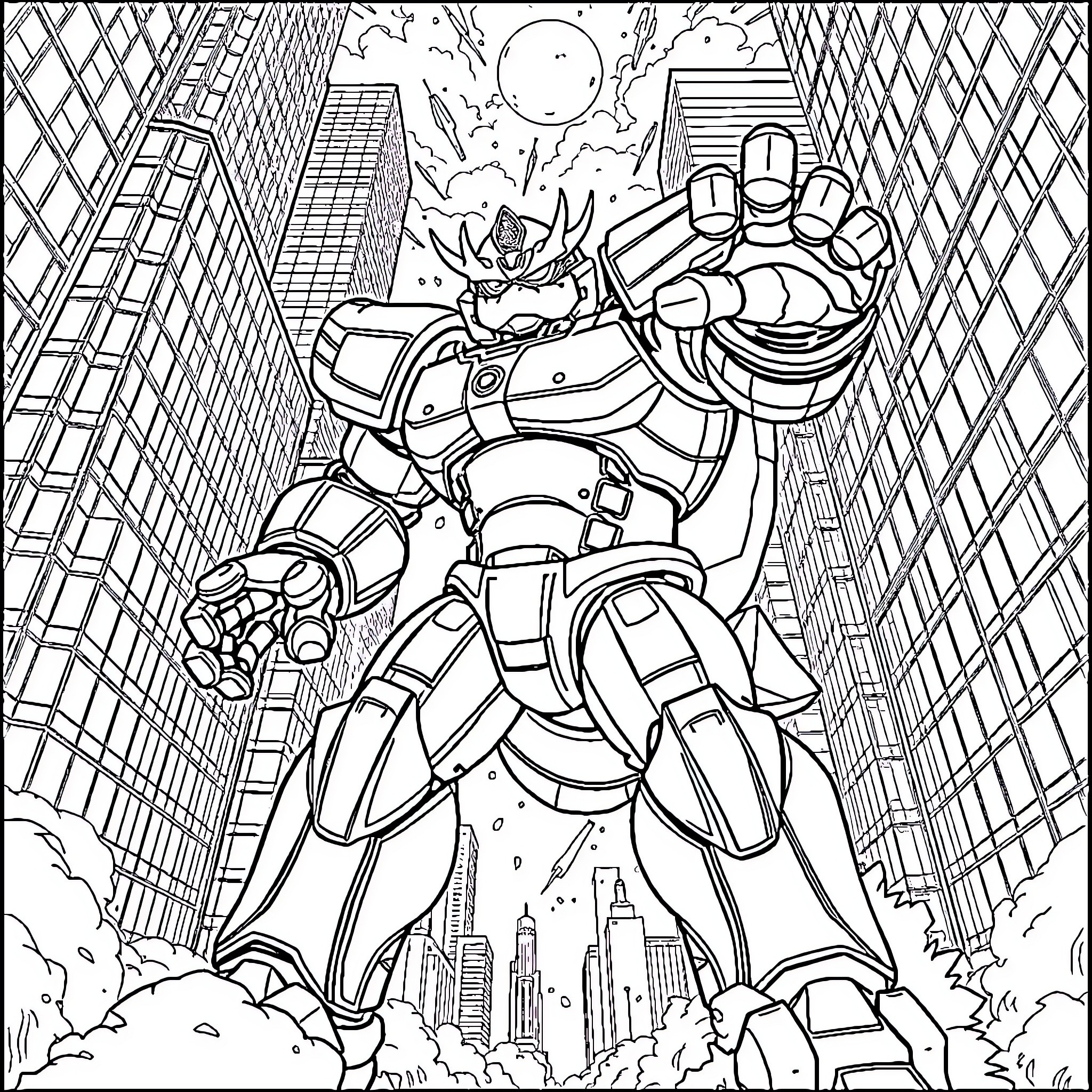 Best Eva Unit One Coloring Pages (Free Printable PDF)