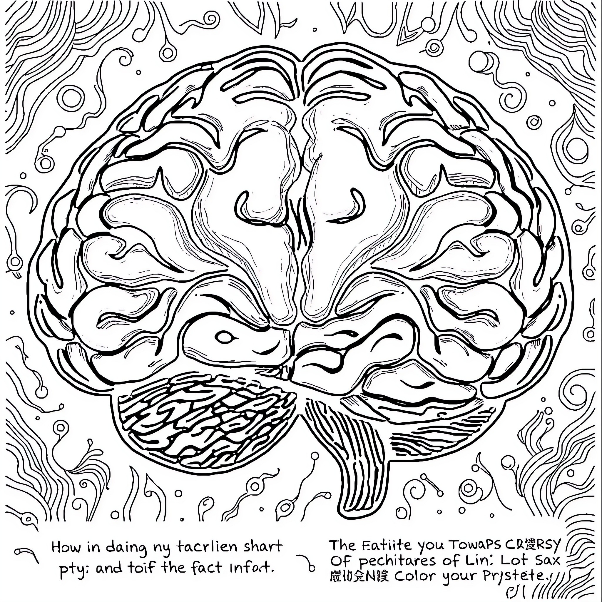 Best Brain Coloring Pages (Free Printable PDF)