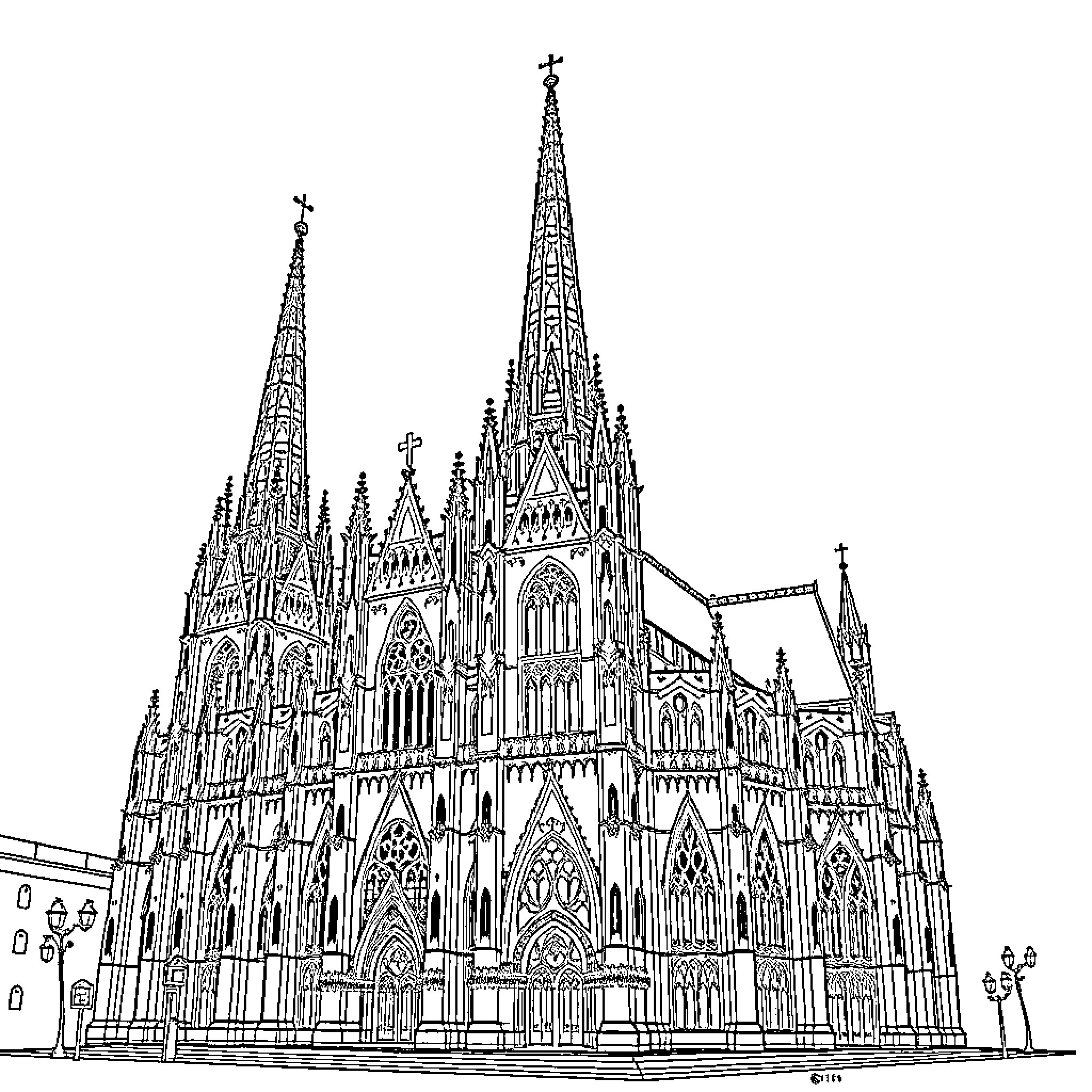 Best Stephansdom Coloring Pages (Free Printable PDF)
