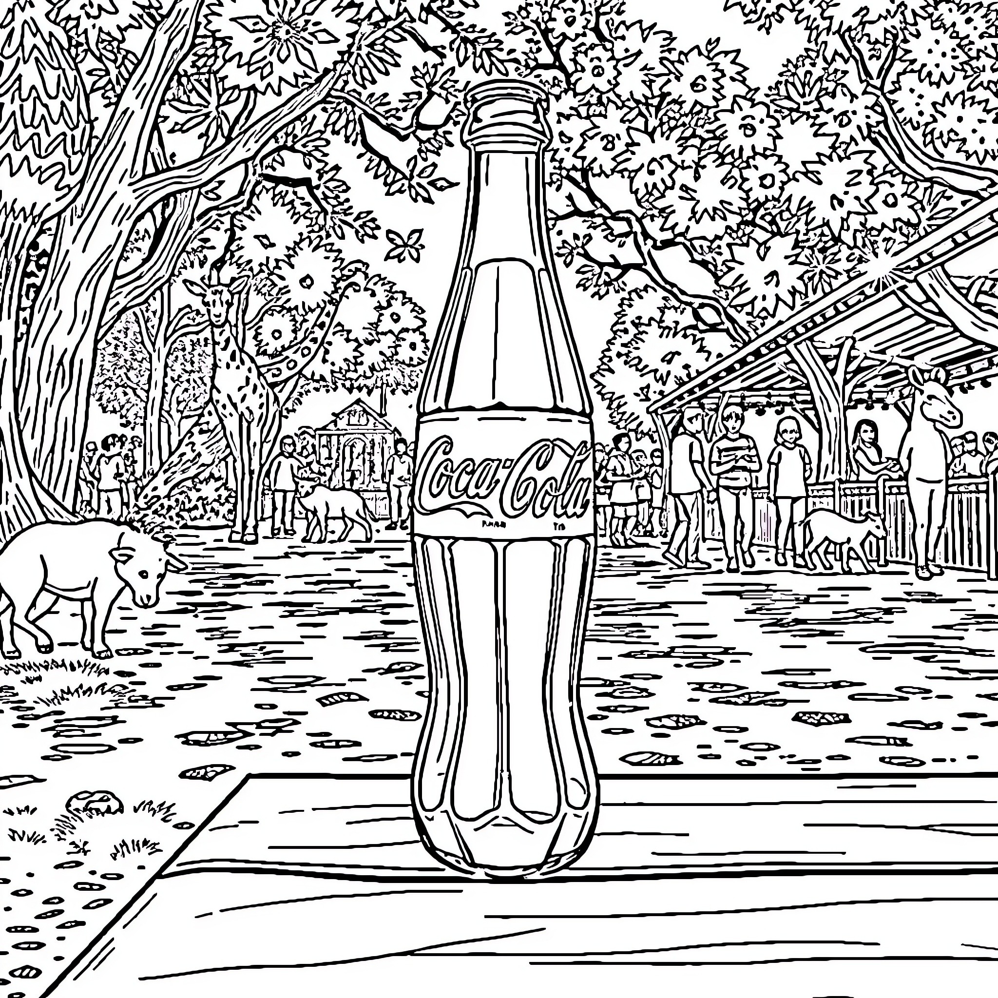 Best Coca-Cola Coloring Pages (Free Printable PDF)