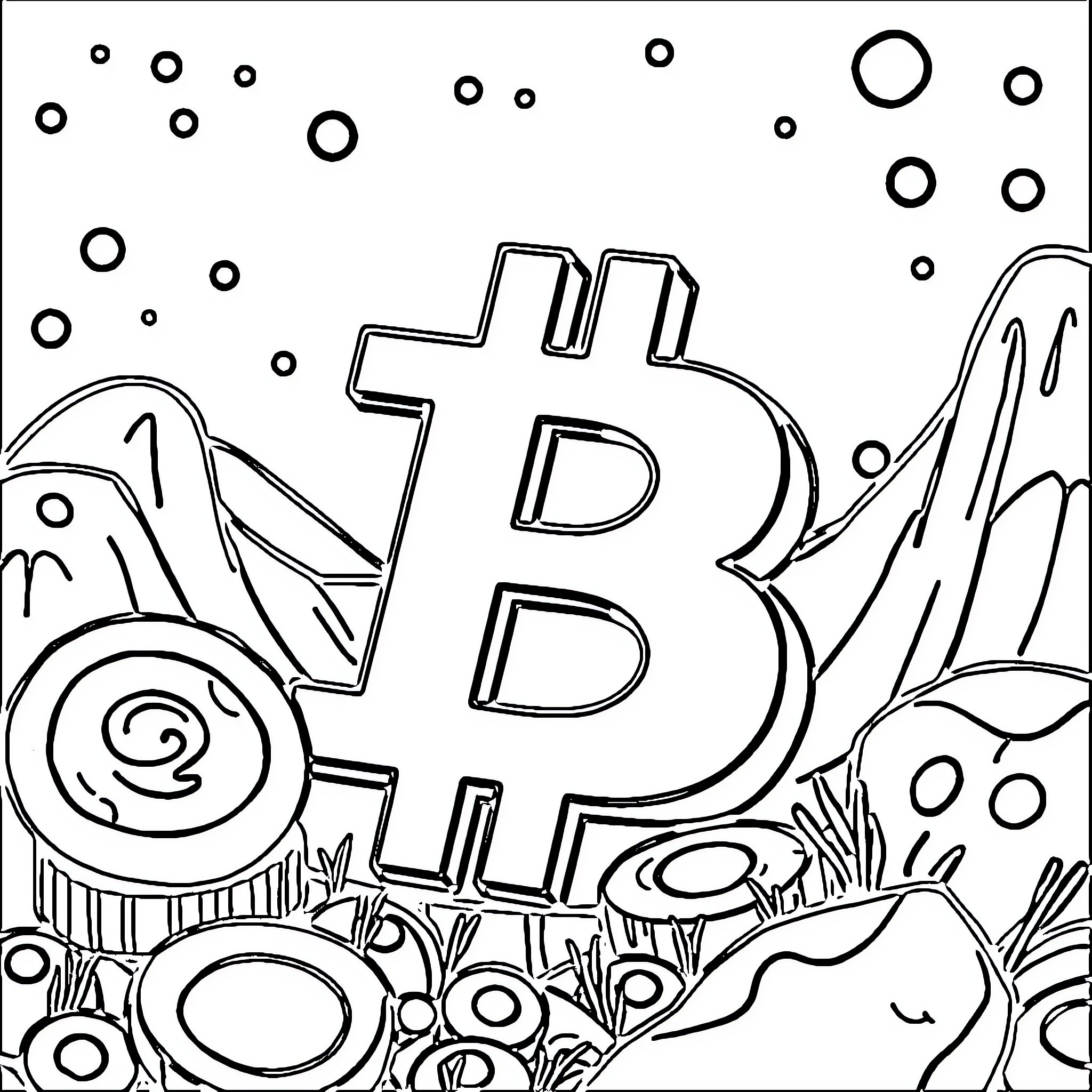 8 Best Bitcoin Coloring Pages (Free Printable PDFs)