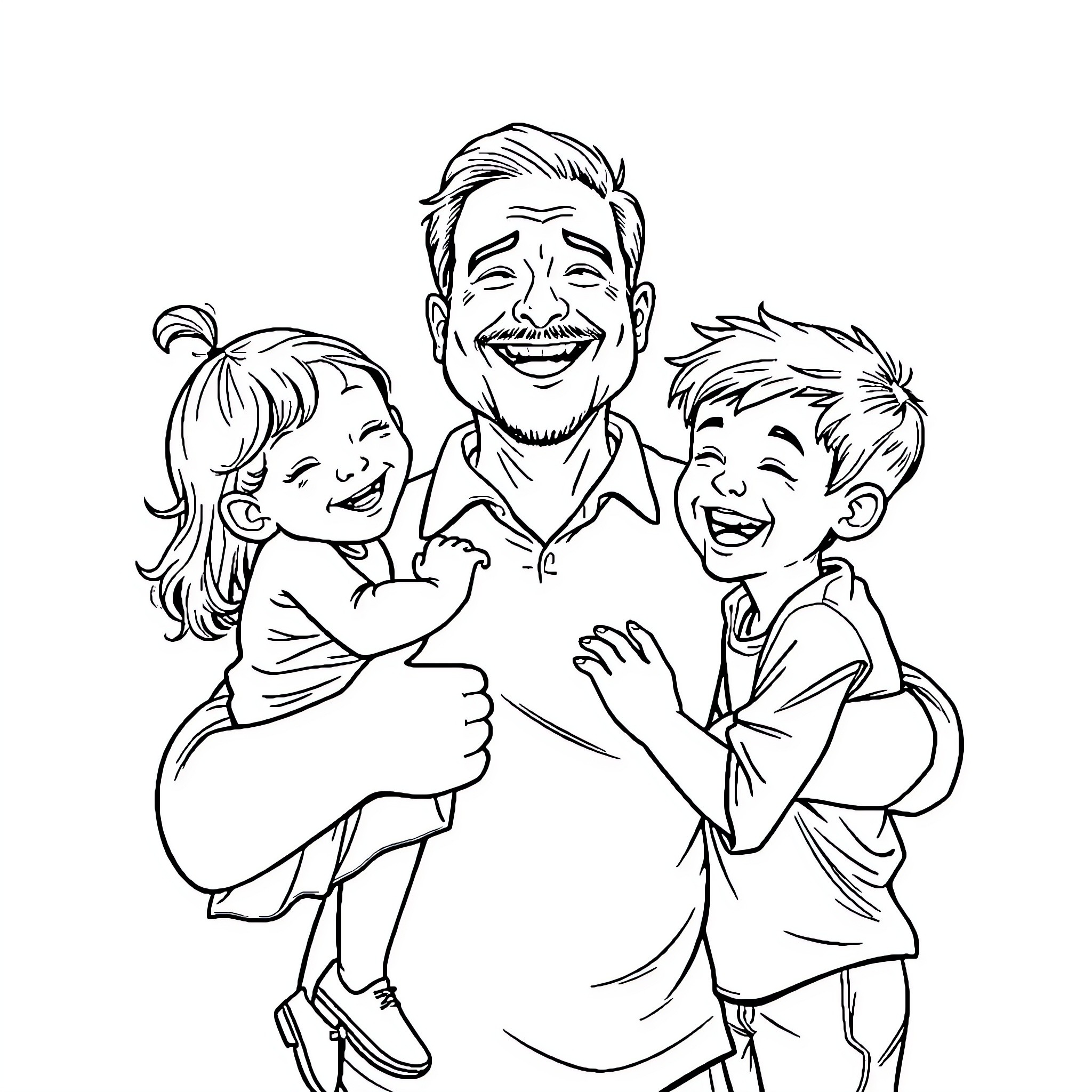 Best Dad Coloring Pages (Free Printable PDF)