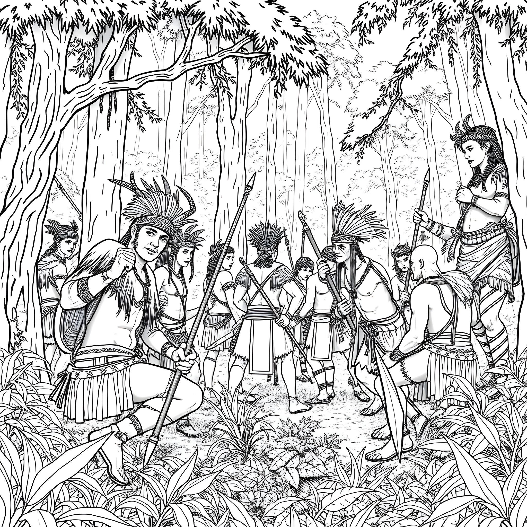 Best Warrior Coloring Pages (Free Printable PDF)