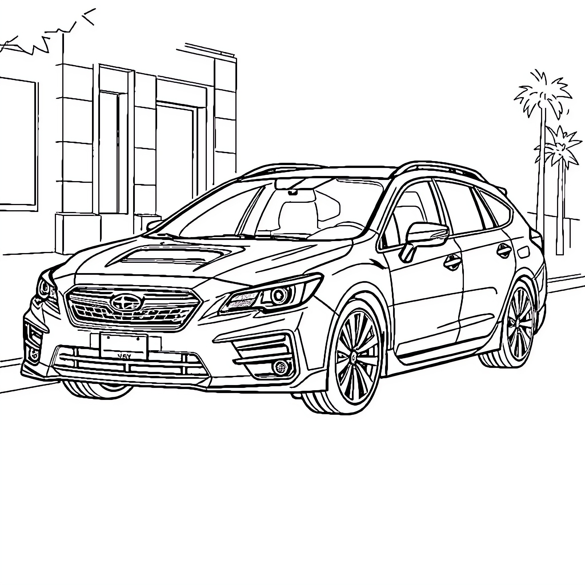 Best Subaru Coloring Pages (Free Printable PDF)