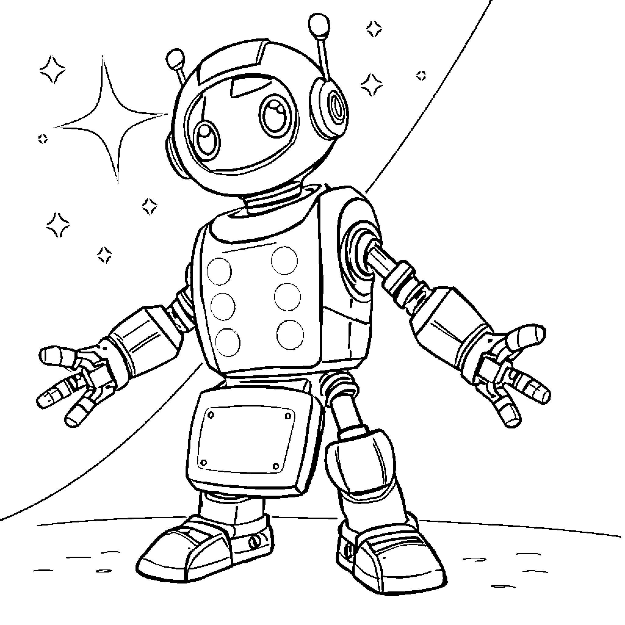 Best Astrobot Coloring Pages (Free Printable PDF)