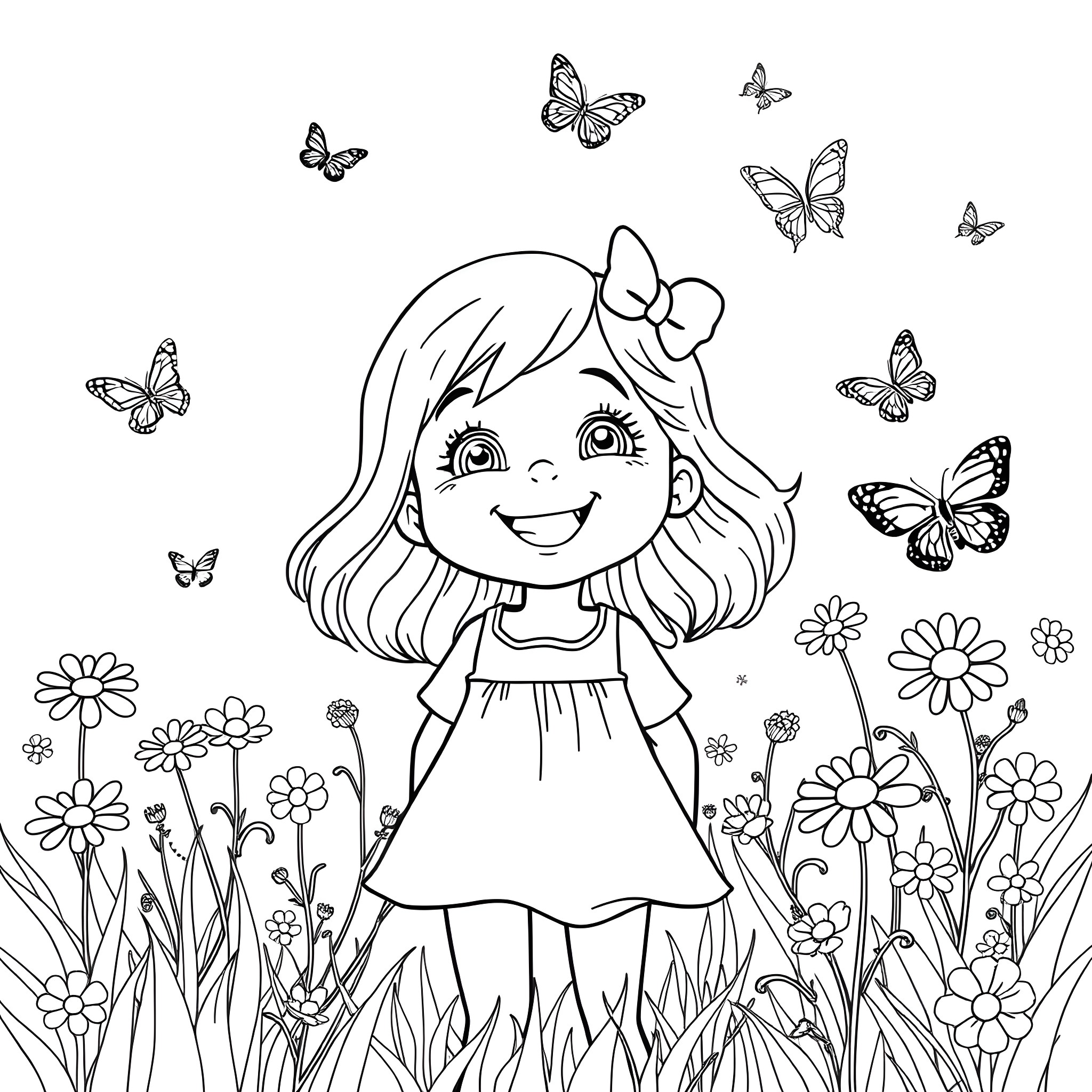 165 Best Girl Coloring Pages (Free Printable PDFs)