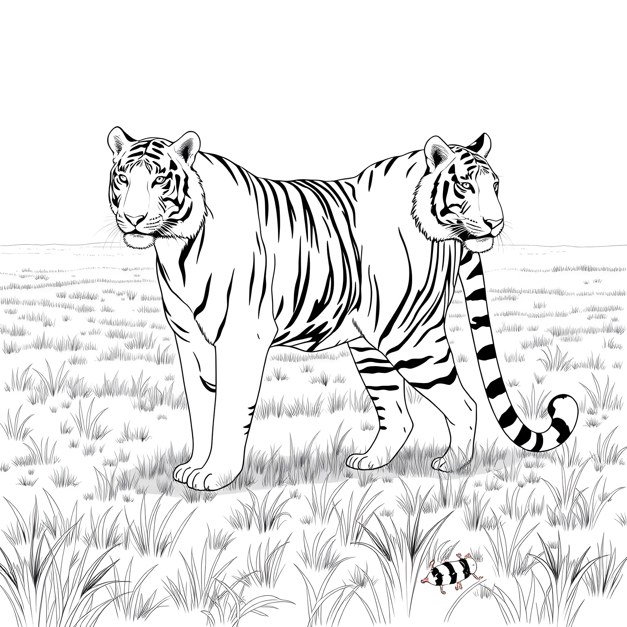 103 Best Tiger Coloring Pages (Free Printable PDFs)