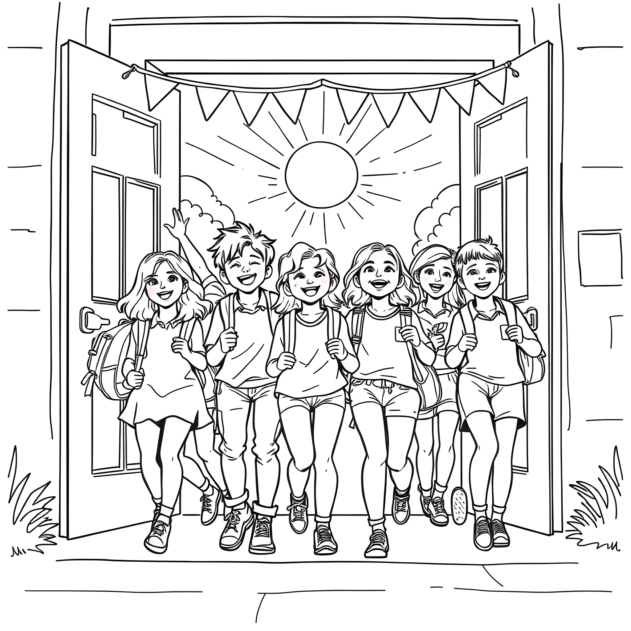 Best Student Coloring Pages (Free Printable PDF)
