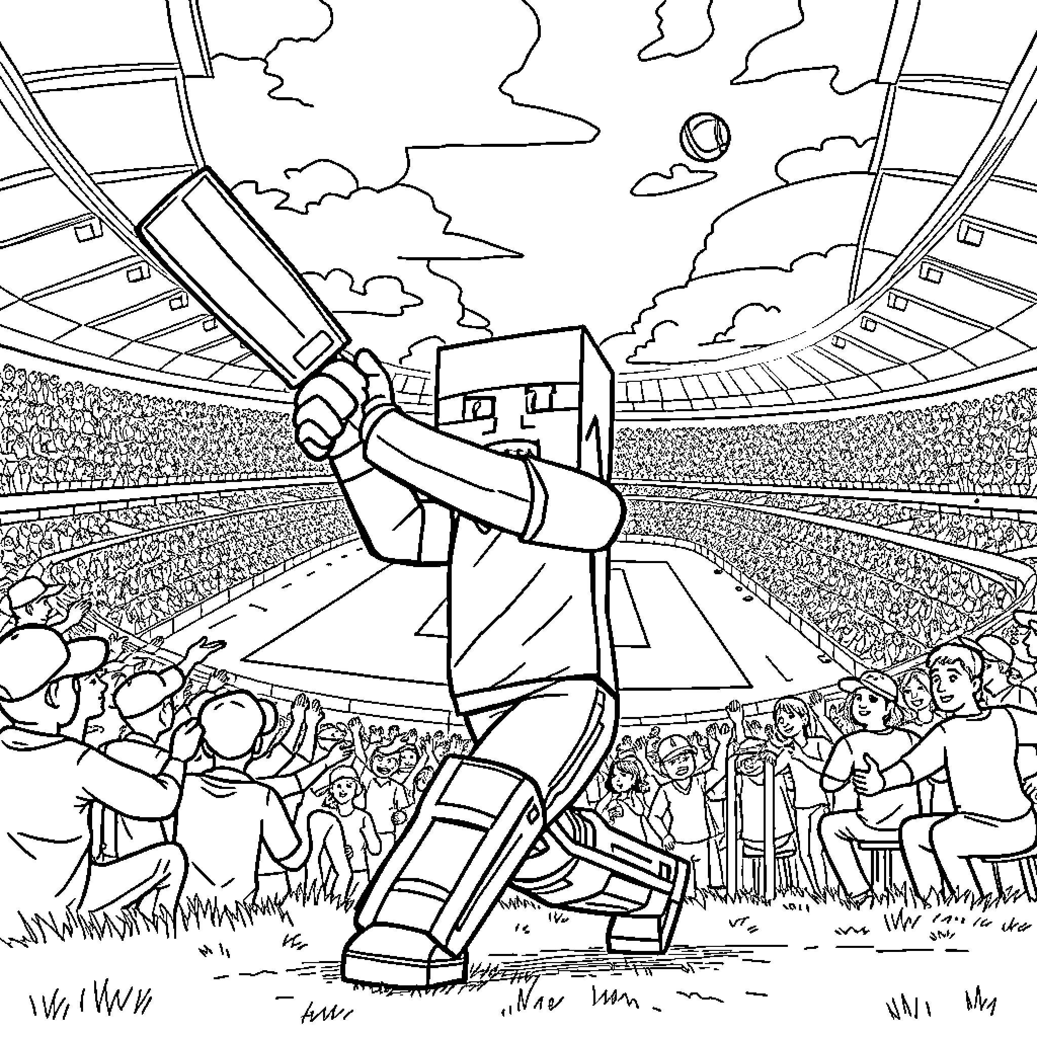 Best Minecraft Player Coloring Pages (Free Printable PDF)