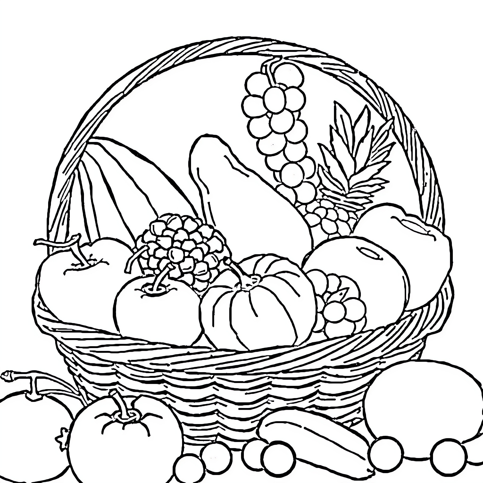 Best Fruit Coloring Pages (Free Printable PDF)