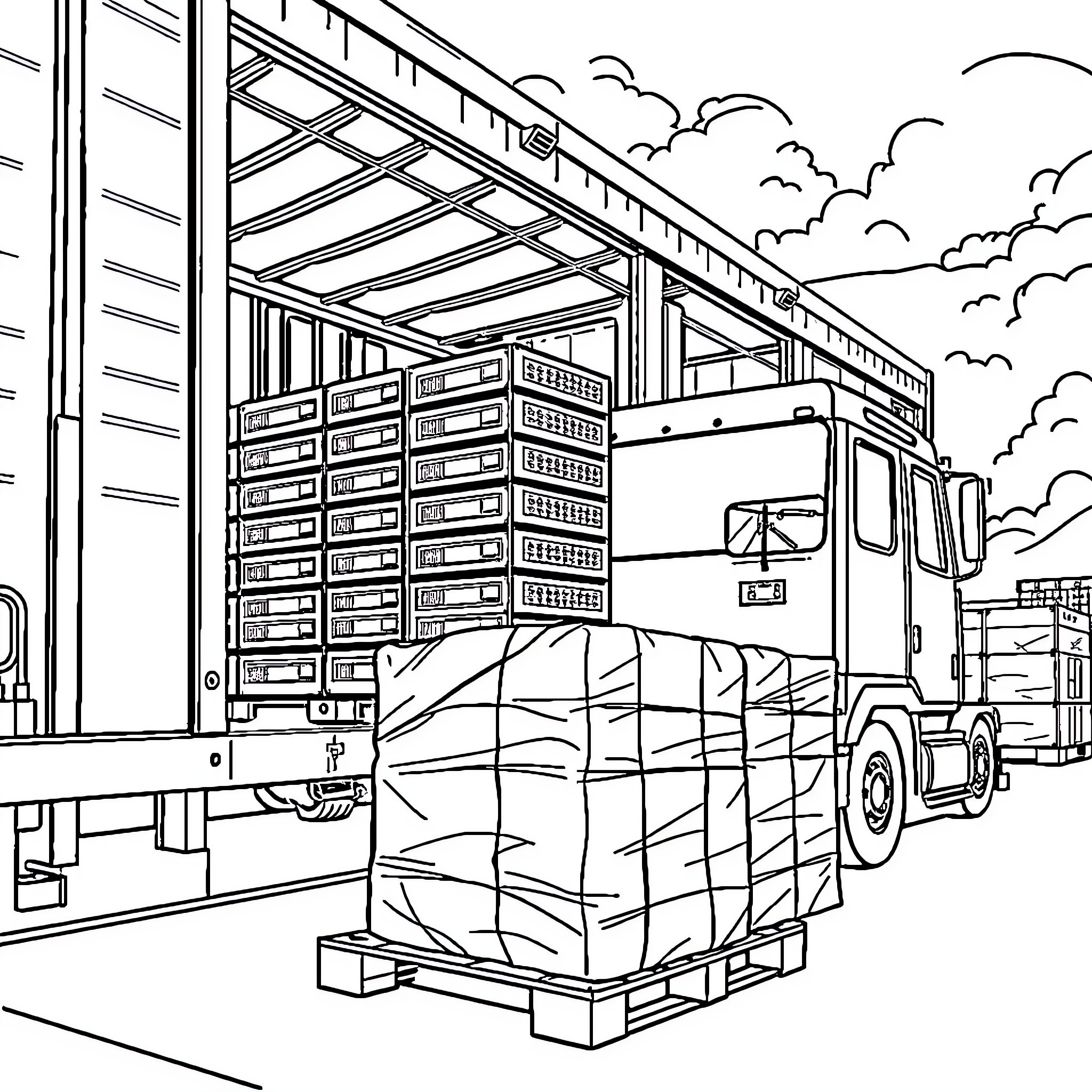Best Truck Coloring Pages (Free Printable PDF)