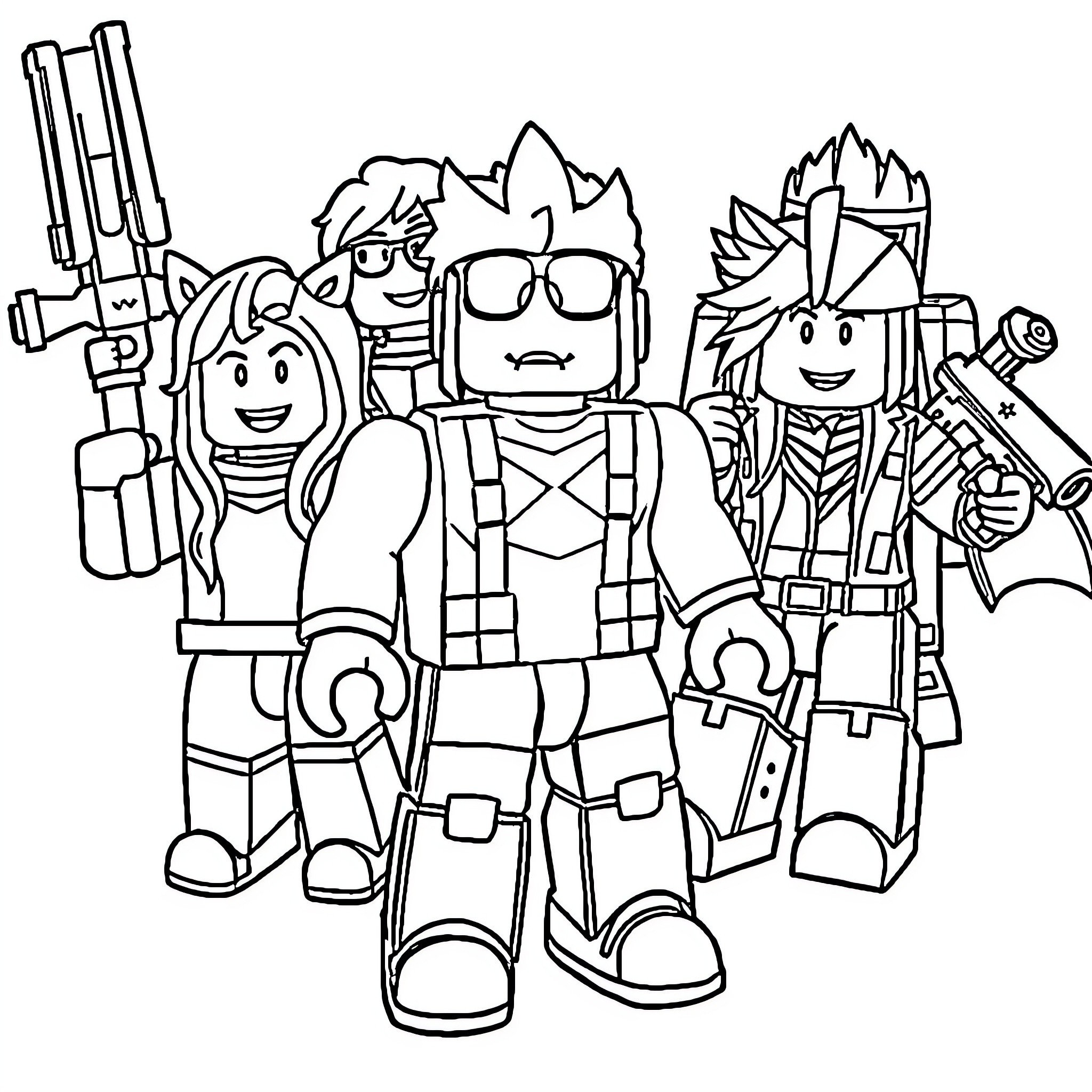 Best Roblox Dolls Coloring Pages (Free Printable PDF)