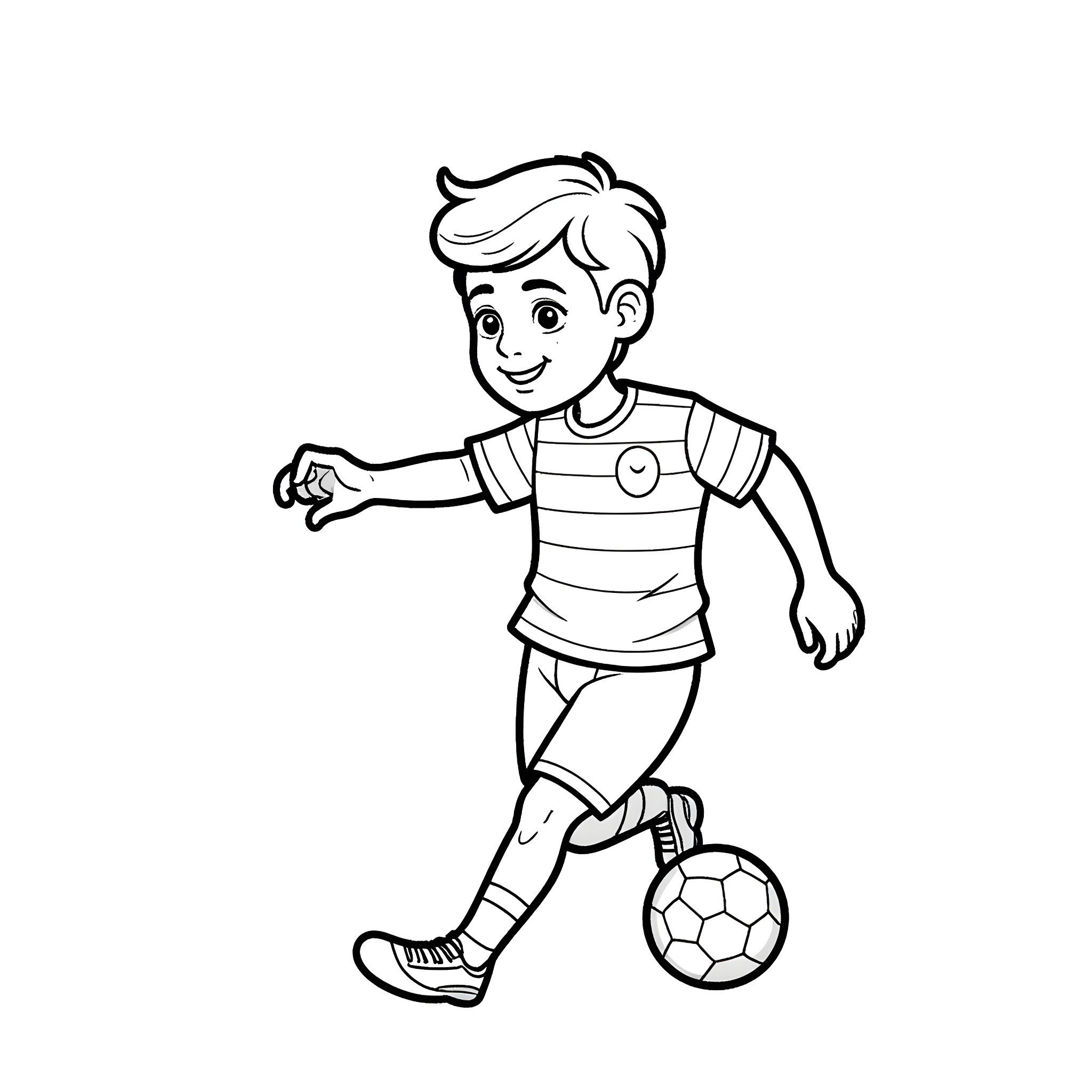 3 Best Soccer Boy Coloring Pages (Free Printable PDFs)