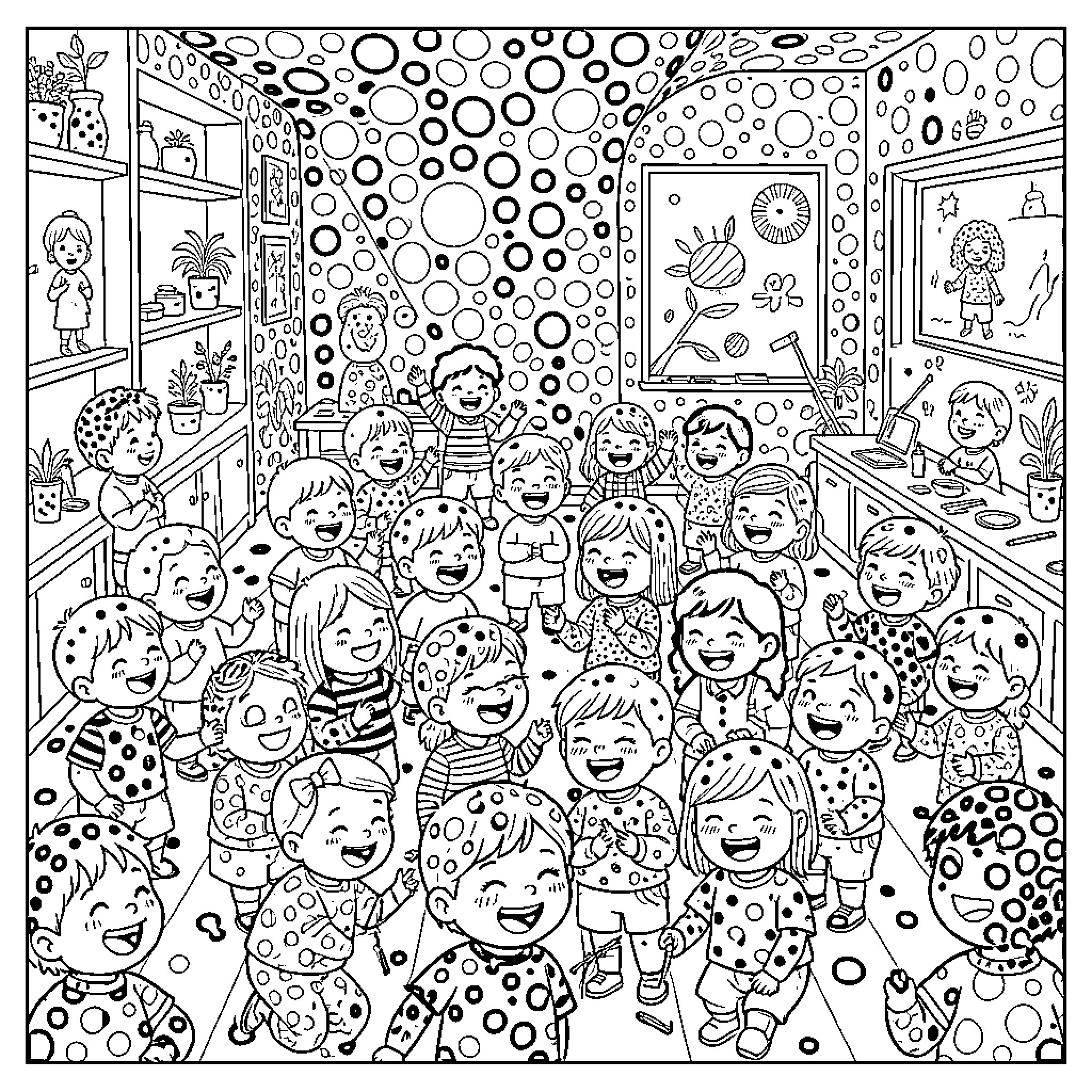Best Yayoi Kusama Coloring Pages (Free Printable PDF)