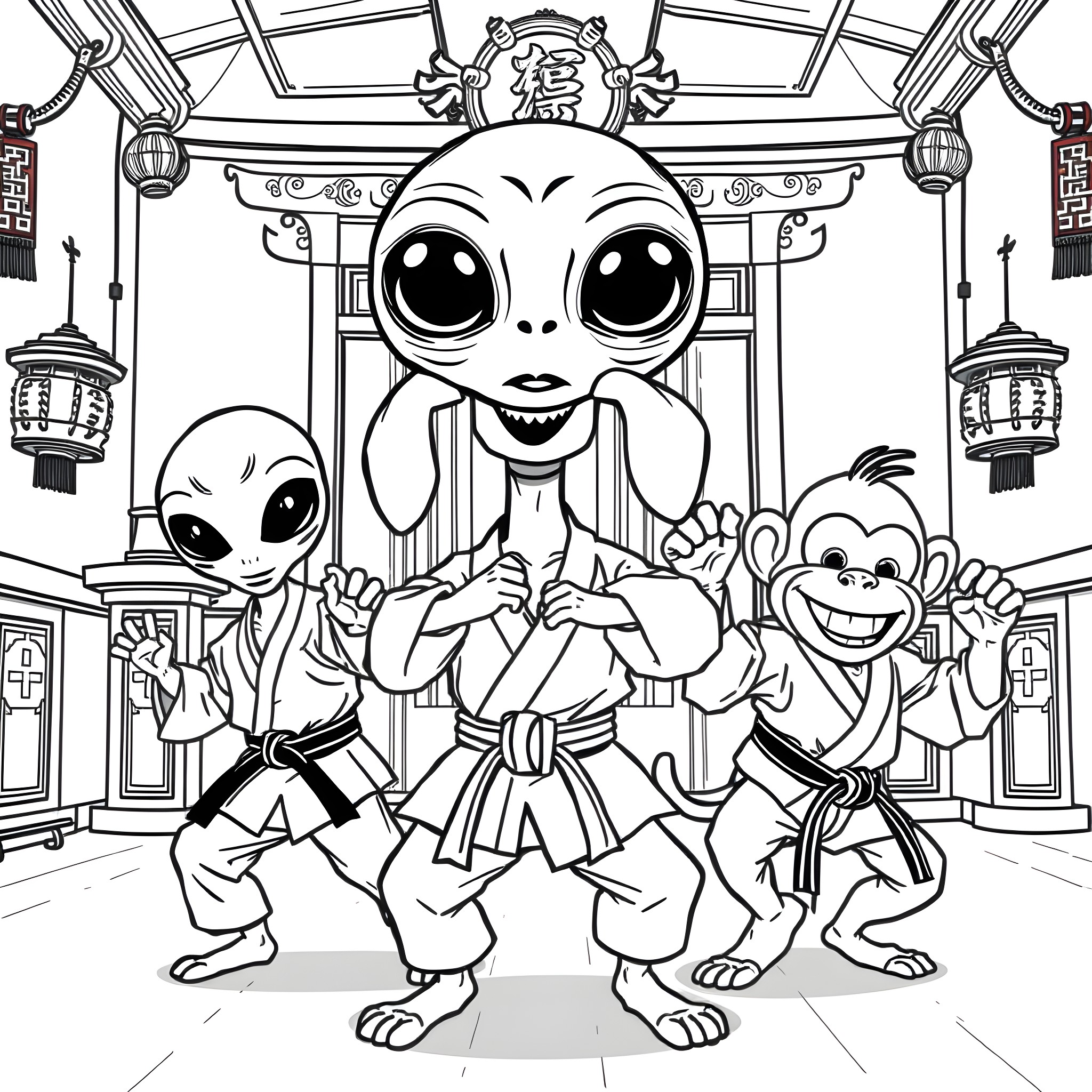 Best Alien Coloring Pages (Free Printable PDF)