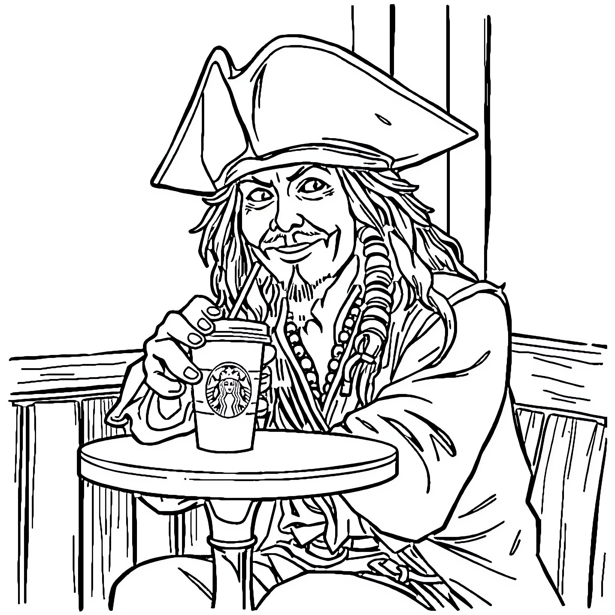 Best Jack Sparrow Coloring Pages (Free Printable PDF)
