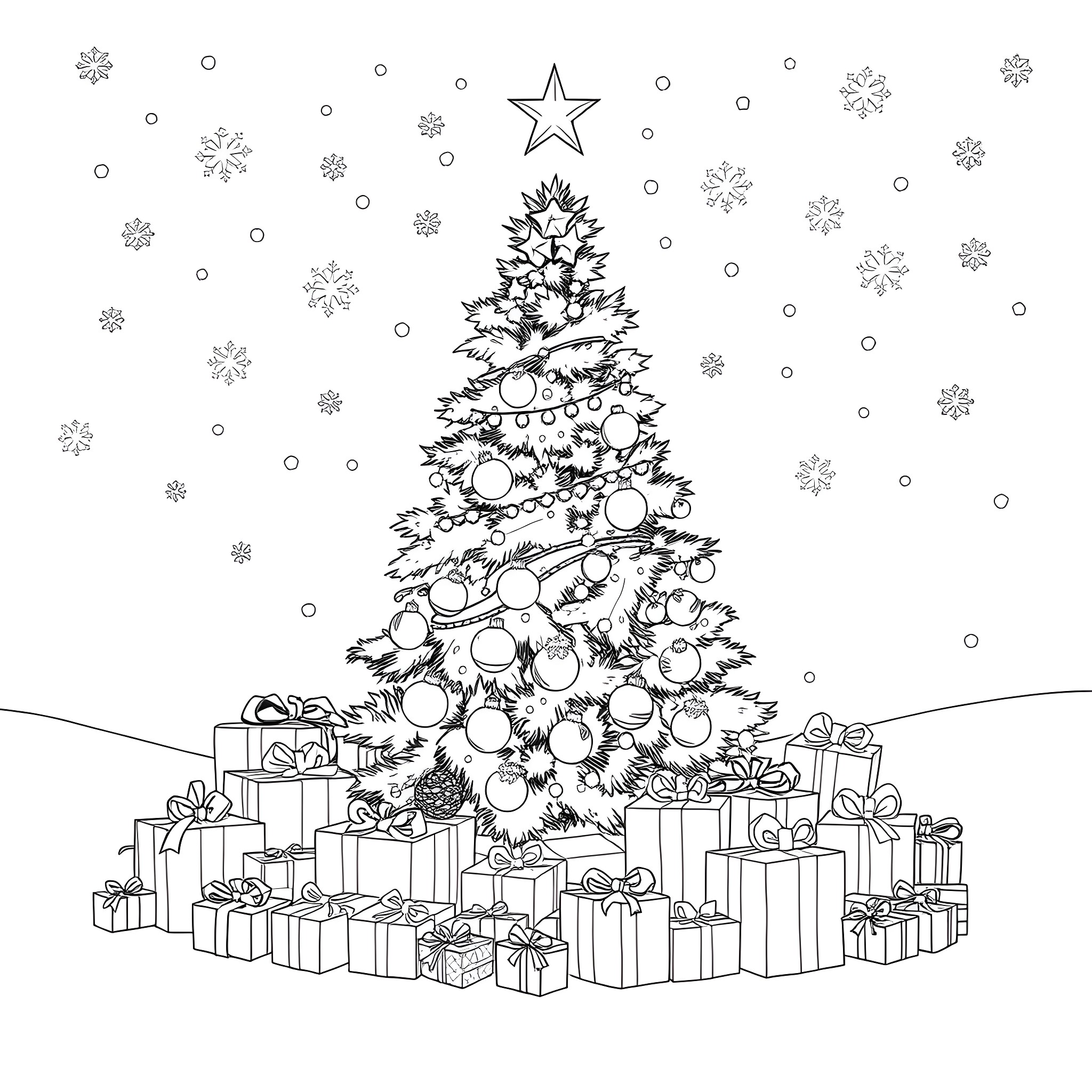 Best Christmas Coloring Pages (Free Printable PDF)