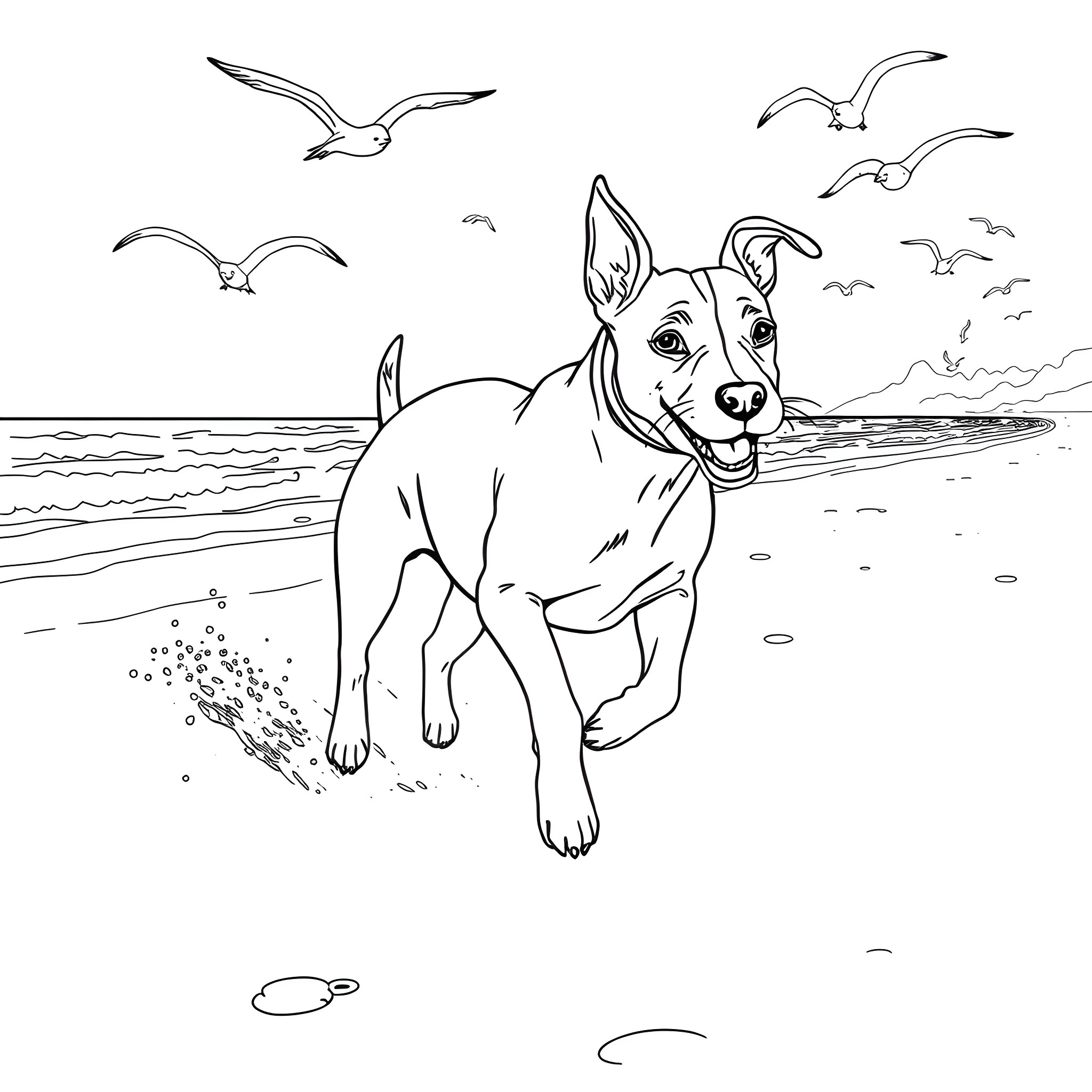 3 Best Staffordshire Terrier Coloring Pages (Free Printable PDFs)