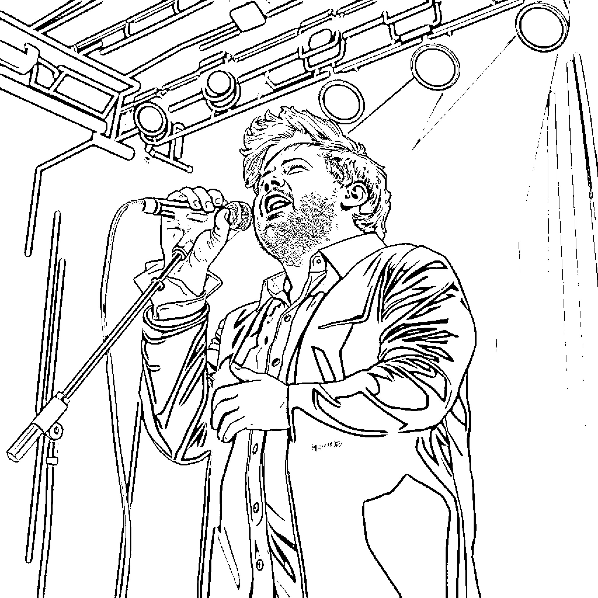 Best Lewis Capaldi Coloring Pages (Free Printable PDF)