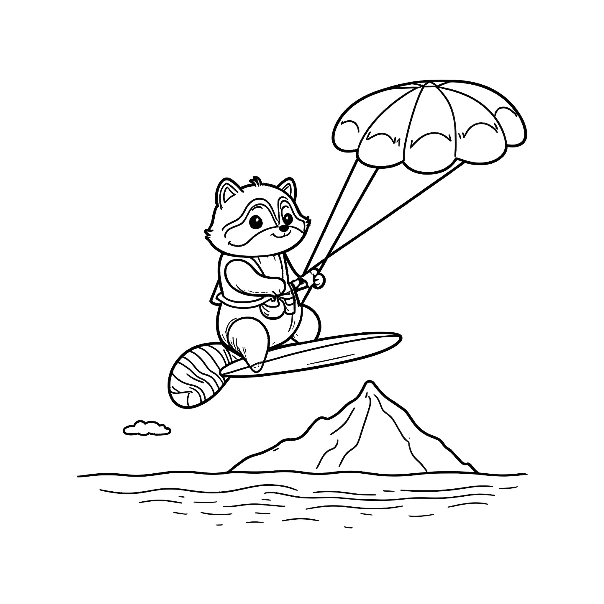 Best Raccoon Coloring Pages (Free Printable PDF)