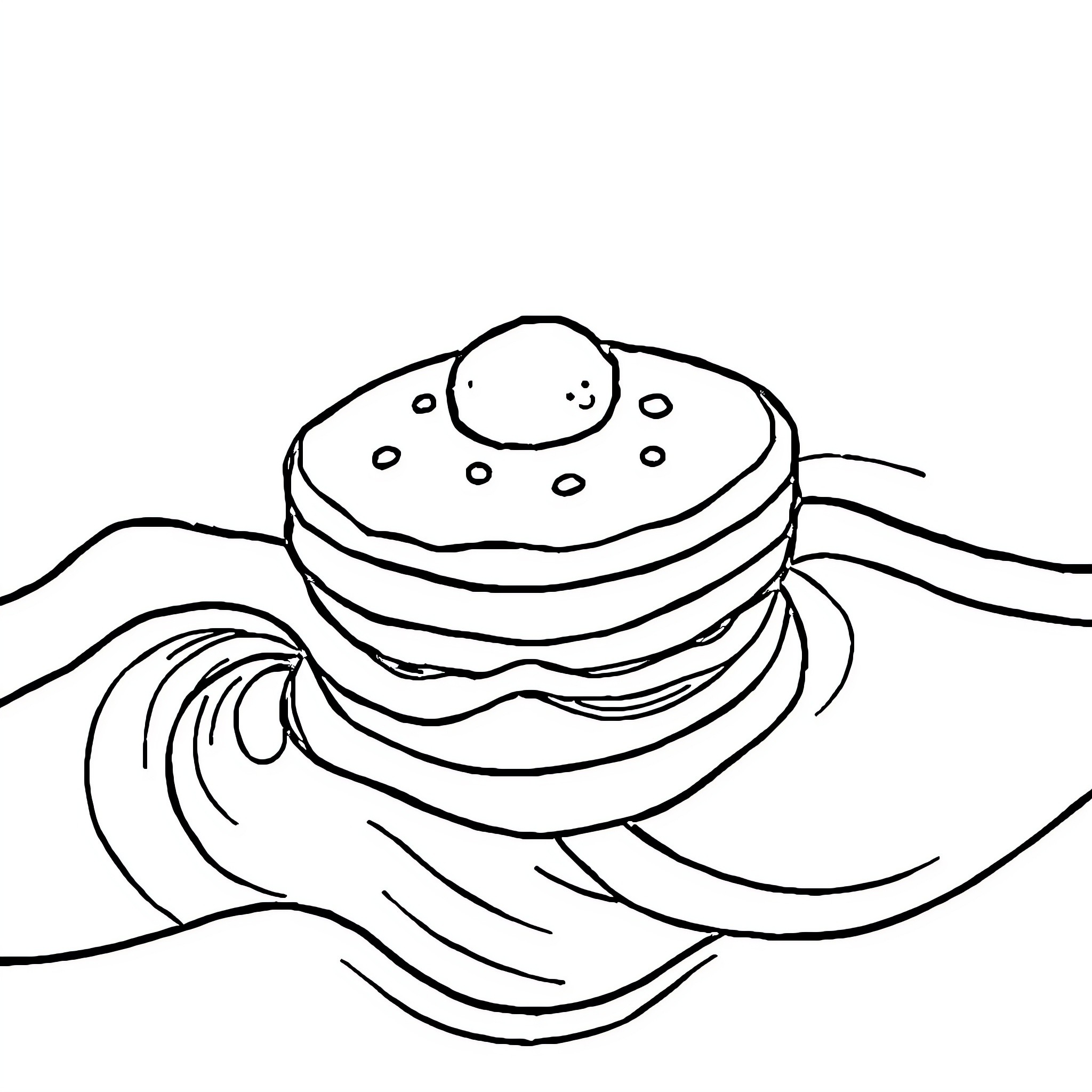 Best Pancake Coloring Pages (Free Printable PDF)